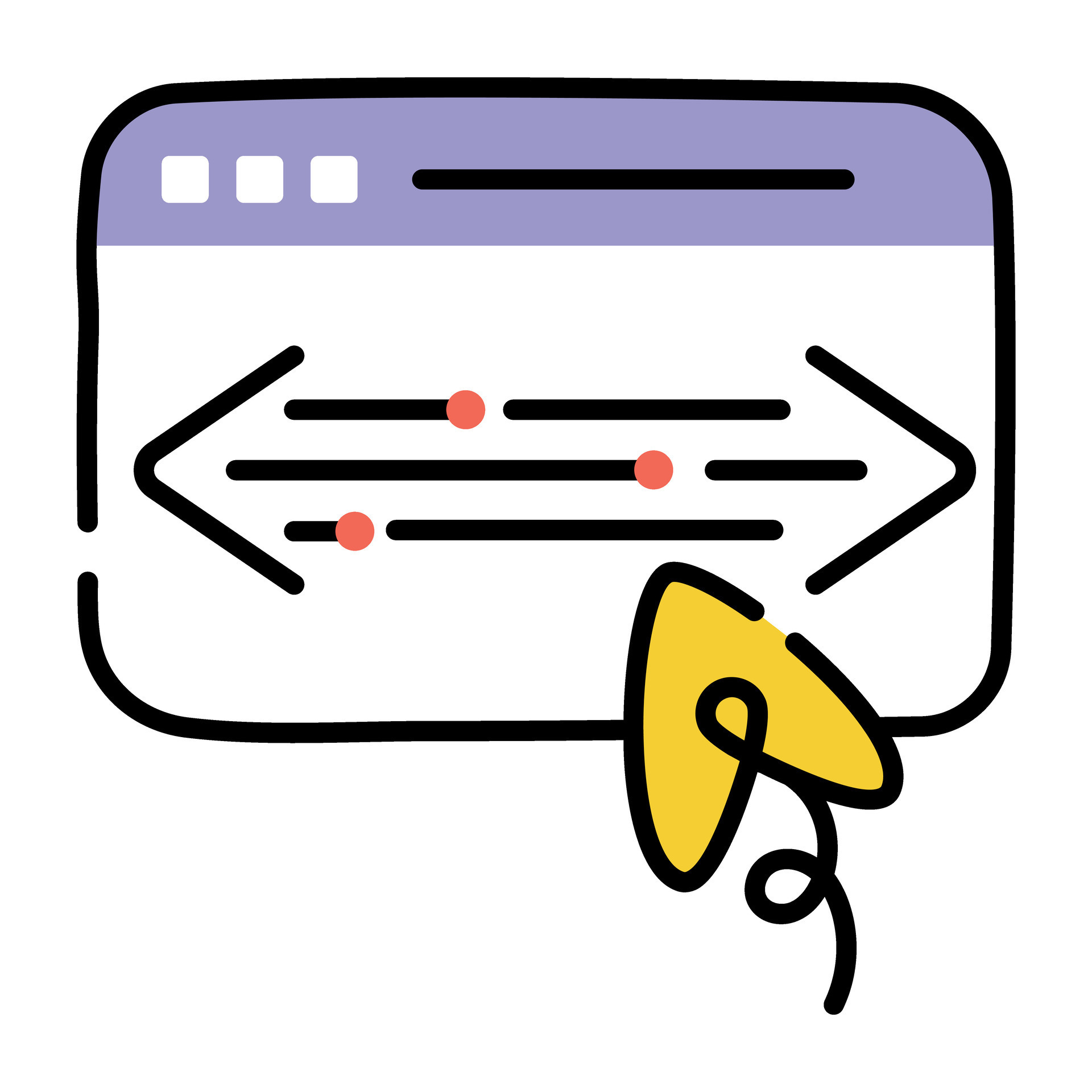 Trendy Website Coding 26956108 Vector Art at Vecteezy