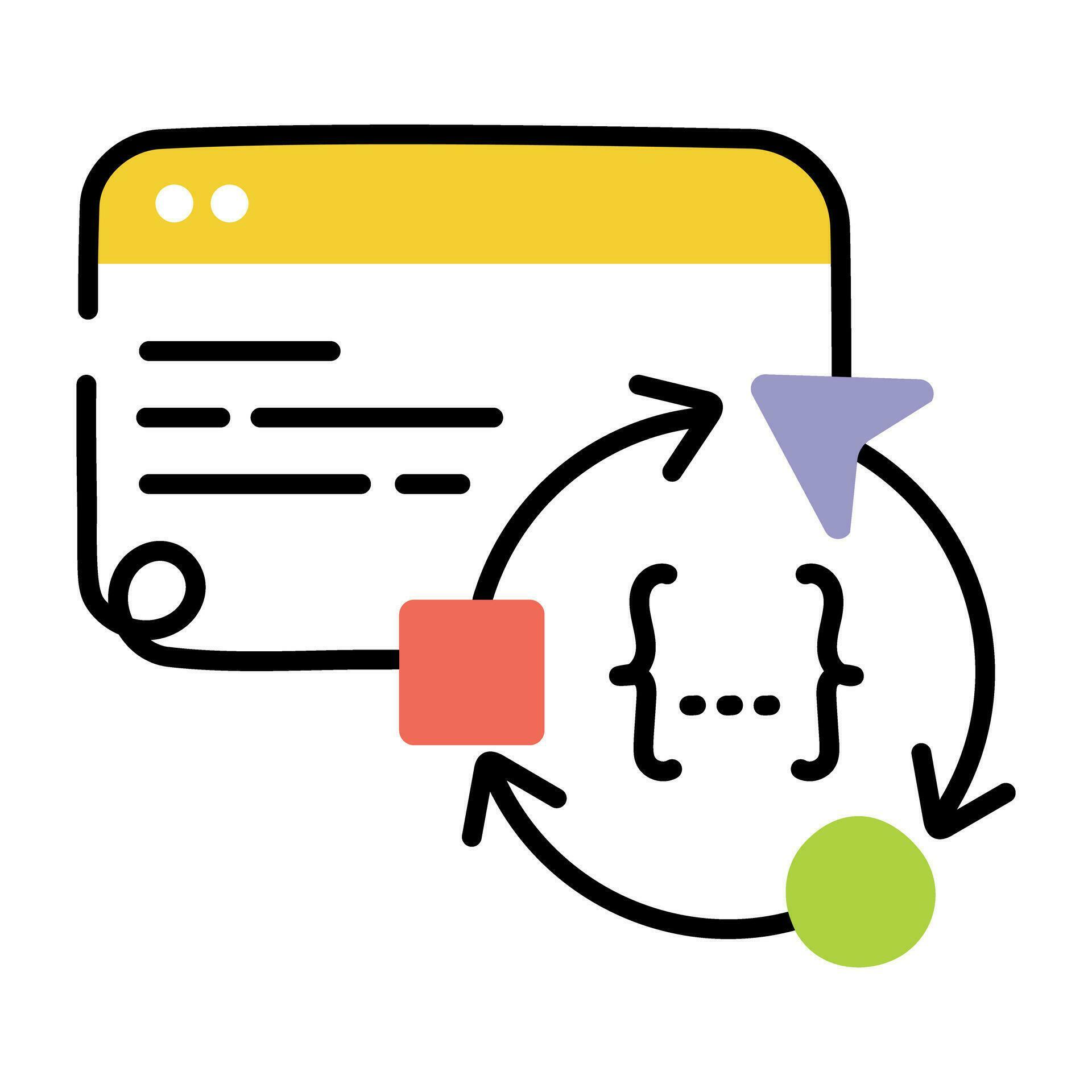 Trendy Refresh Code 26956143 Vector Art at Vecteezy