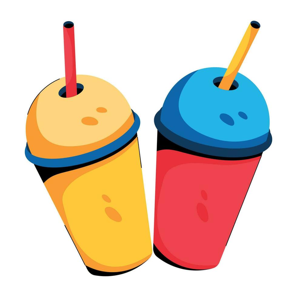 Trendy Juice Glasses 26956176 Vector Art At Vecteezy
