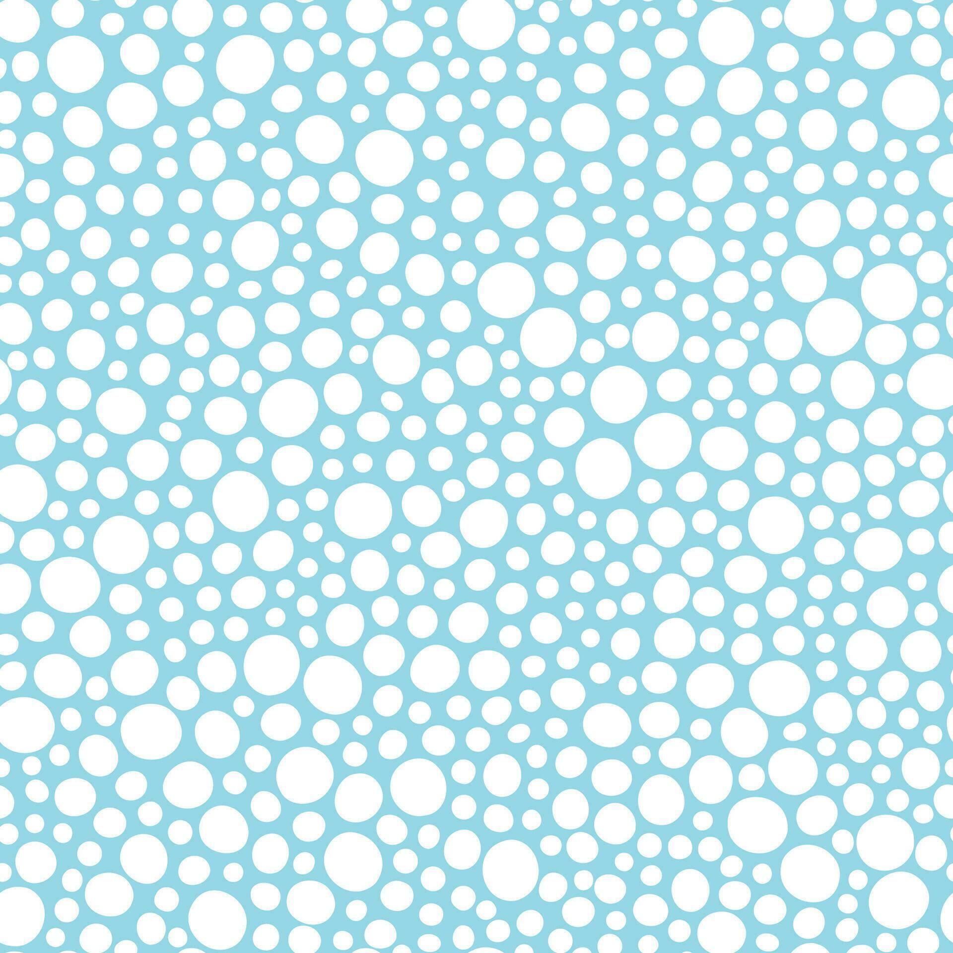 Blue circle background, seamless pattern. Vector simple repeatable ...