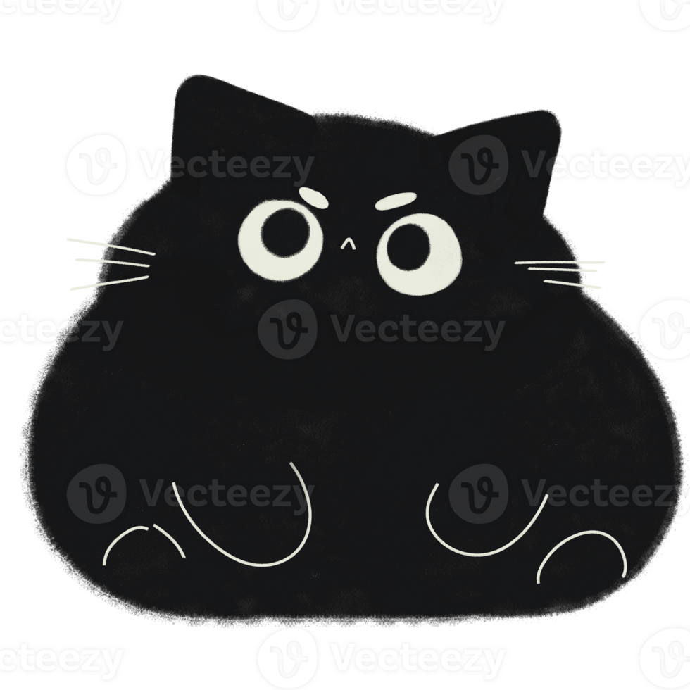 Illustration of cute chubby cat 26957539 PNG Illustration of cute chubby cat 26957539 PNG