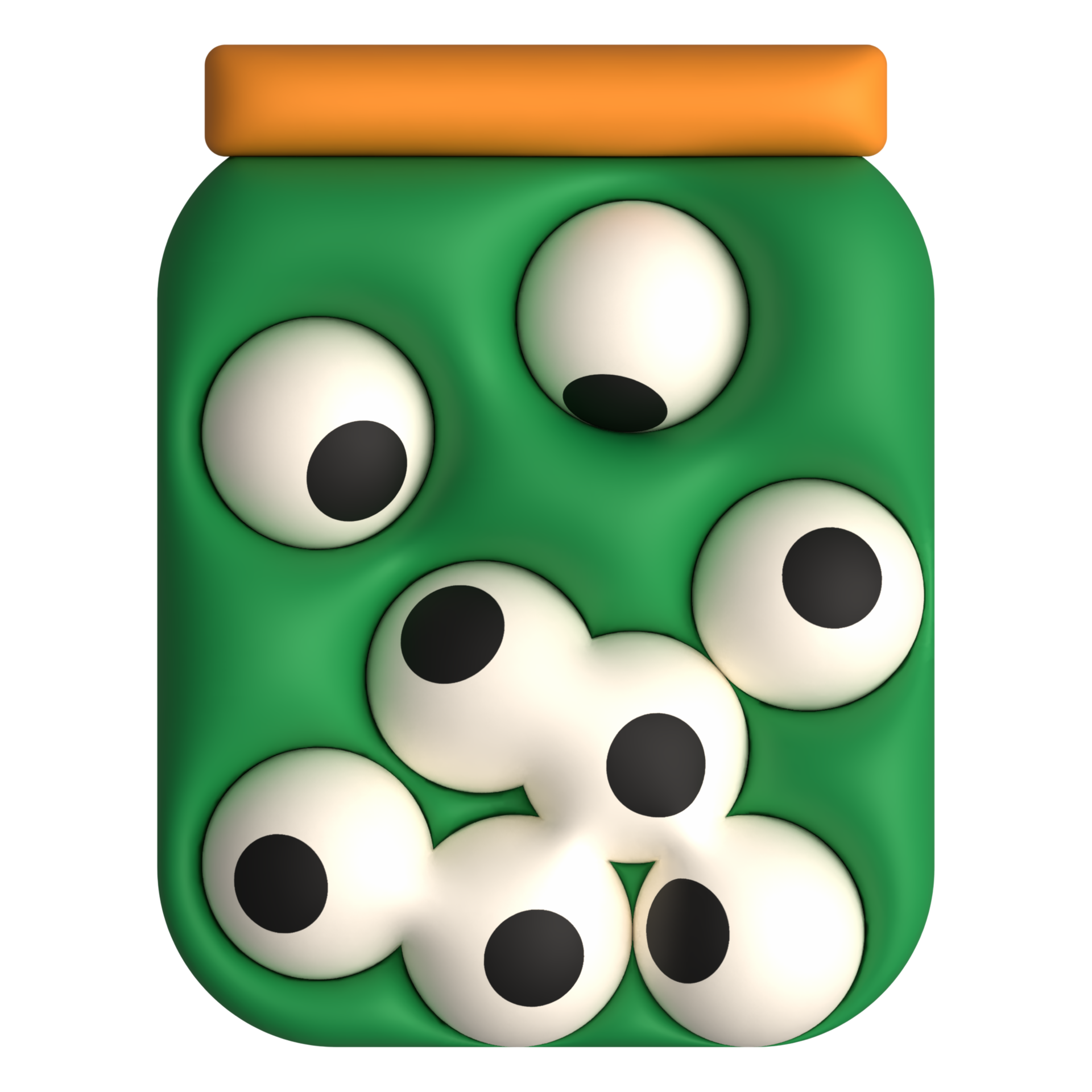 Illustration Of Cute 3d Cartoon Halloween Characters 26957770 Png