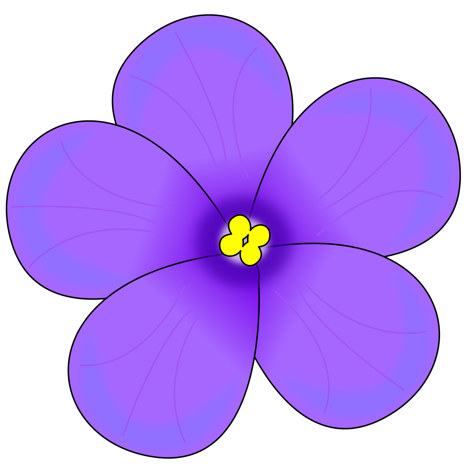 purple violet flower 26958070 PNG