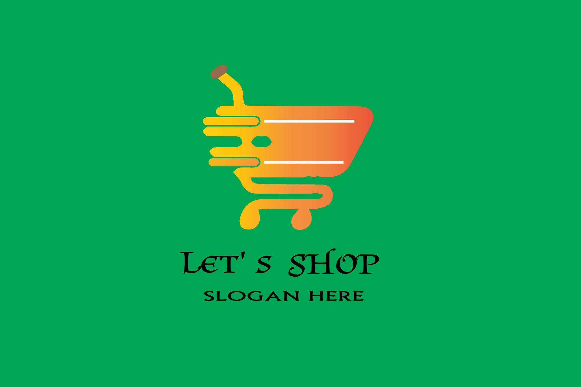let's shop slogan 26958392 Vector Art at Vecteezy