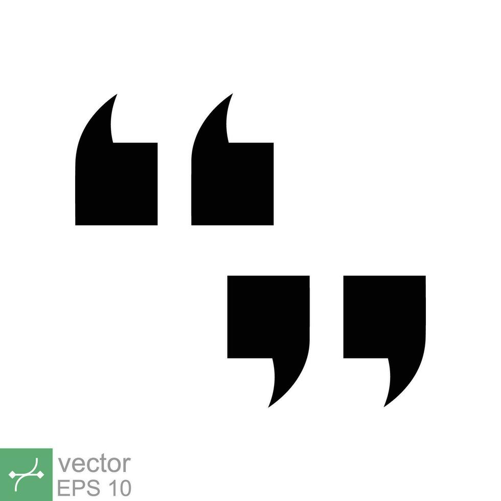 Quotation Mark Icon Vector Art Icons And Graphics For Free Download