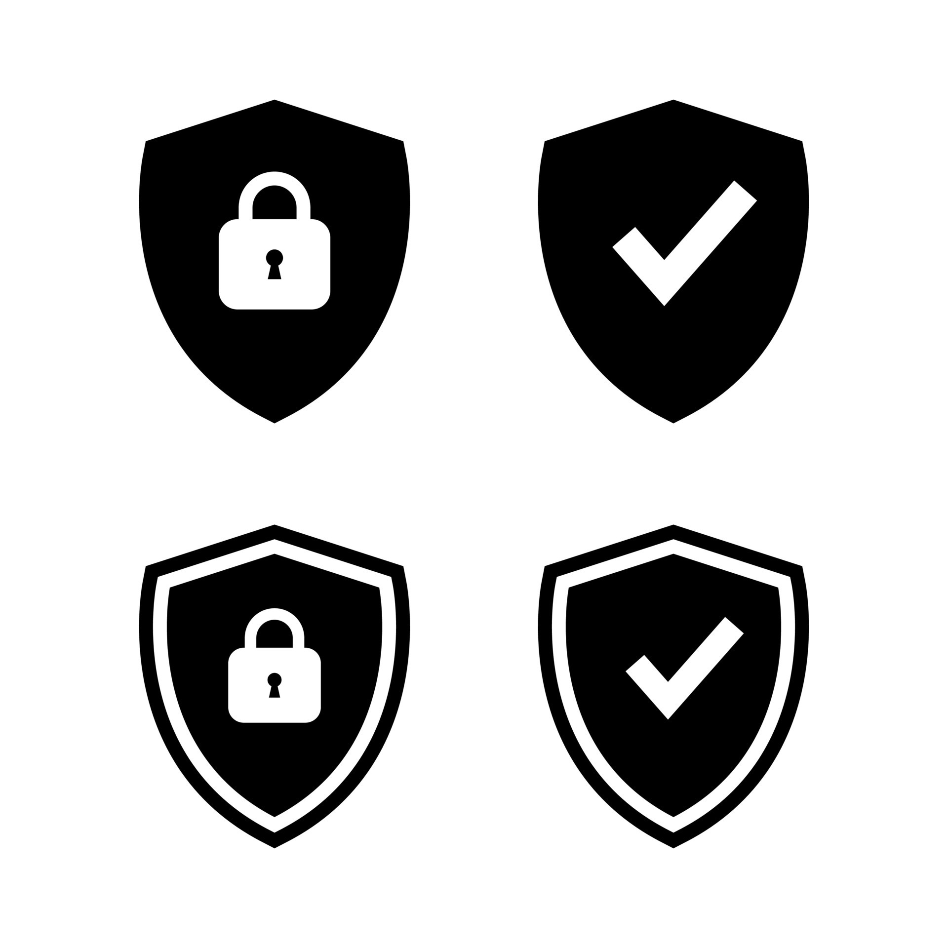 Shield Protection Icon Vector Protect Lock Security Safety Symbol 26966943 Vector Art At Vecteezy