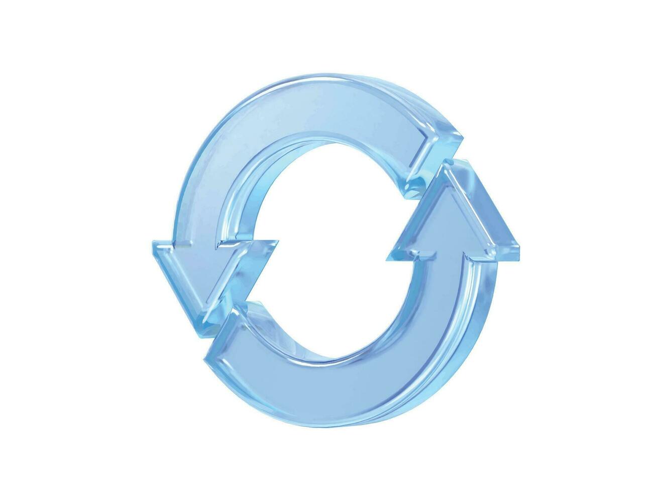 Refresh icon 3d rendering vector element 26967216 Vector Art at Vecteezy