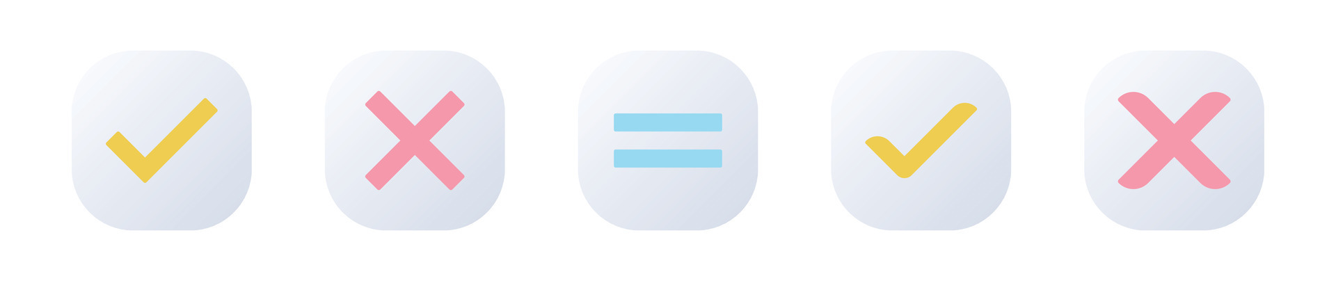 Checkmark neumorphism design light color icons set EPS10. 26971839 ... Checkmark neumorphism design light color icons set EPS10. 26971839 ...
