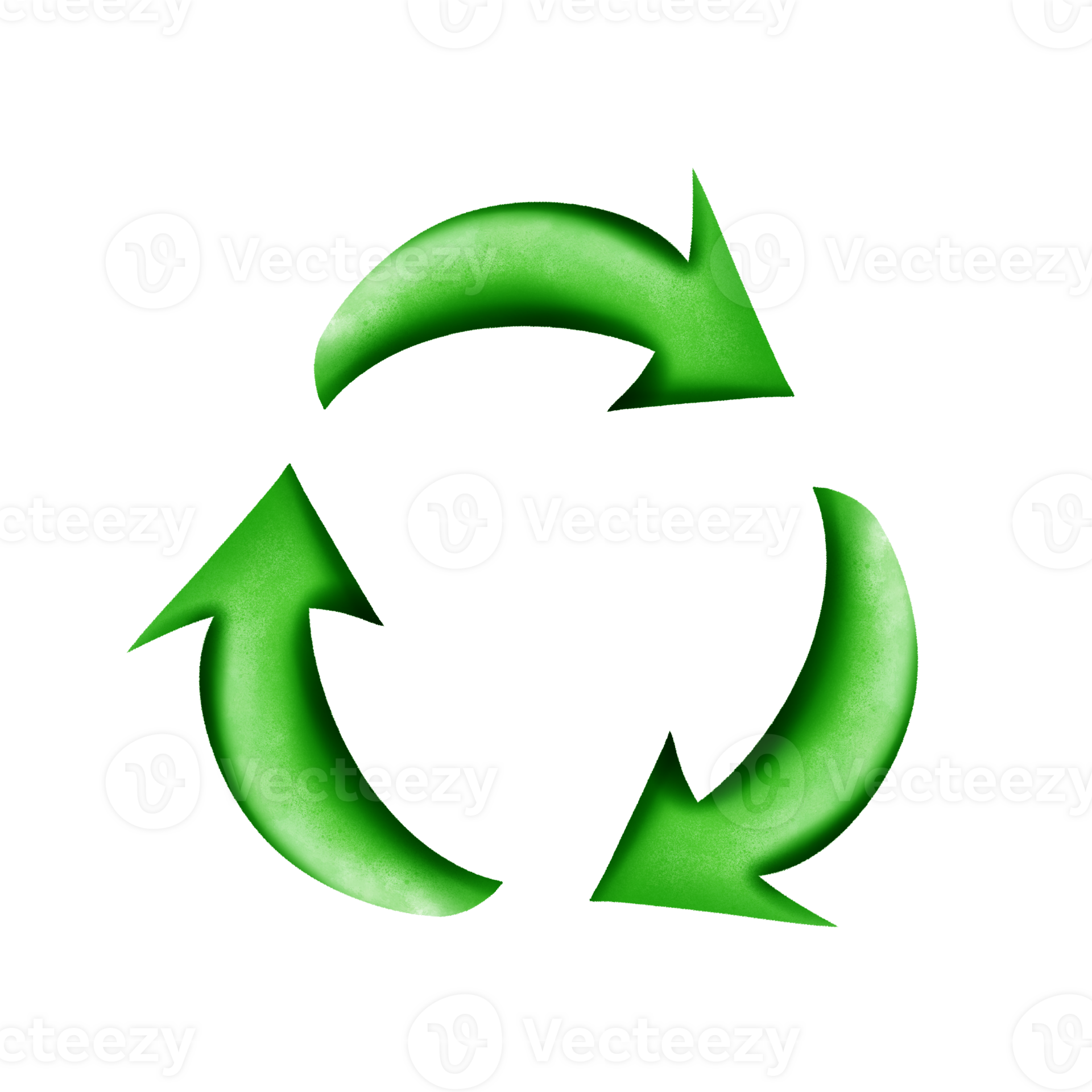 Green Recycle Symbol 26972783 Png