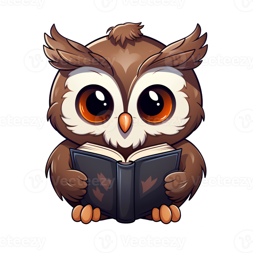 Owl Cute Cartoon Ai Generate 26973804 Png