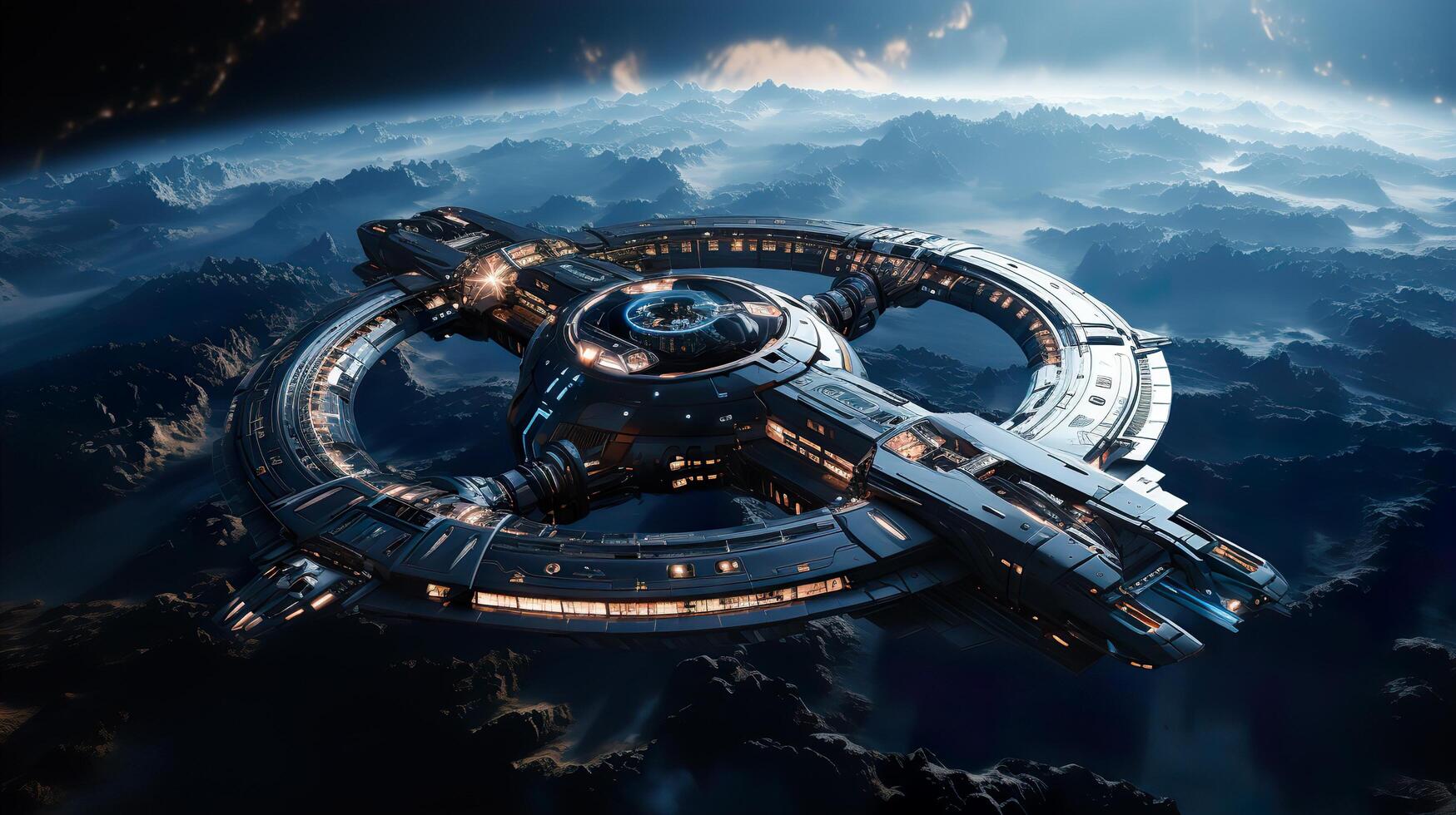 spaceship next generation robotic spaceship leaving the earth ... spaceship next generation robotic spaceship leaving the earth ...
