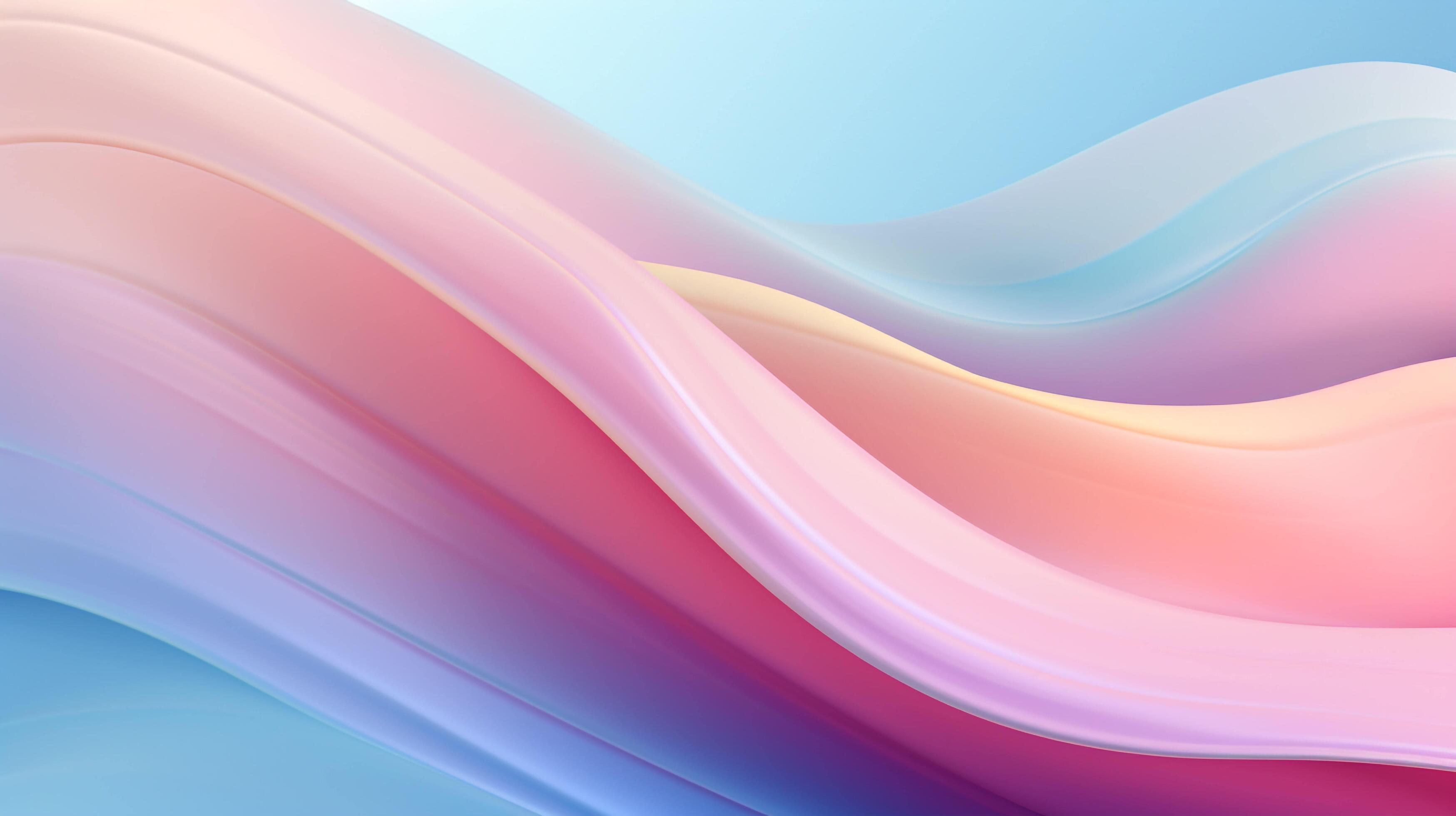 abstract wave gradient liquid background, evoking a sense of calm and ...