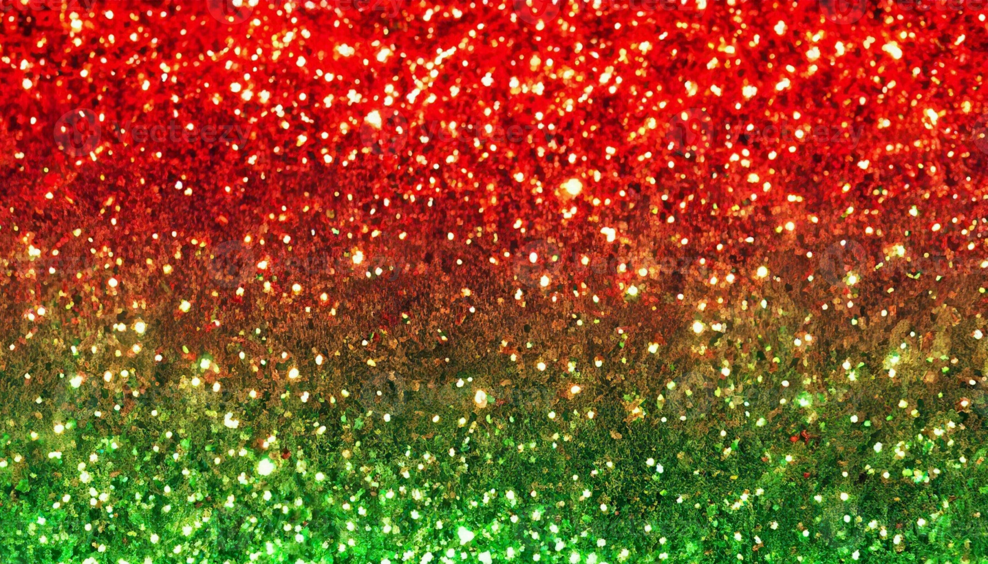 AI Generated, Red and green glitter background. Christmas and New Year concept. Texture ...