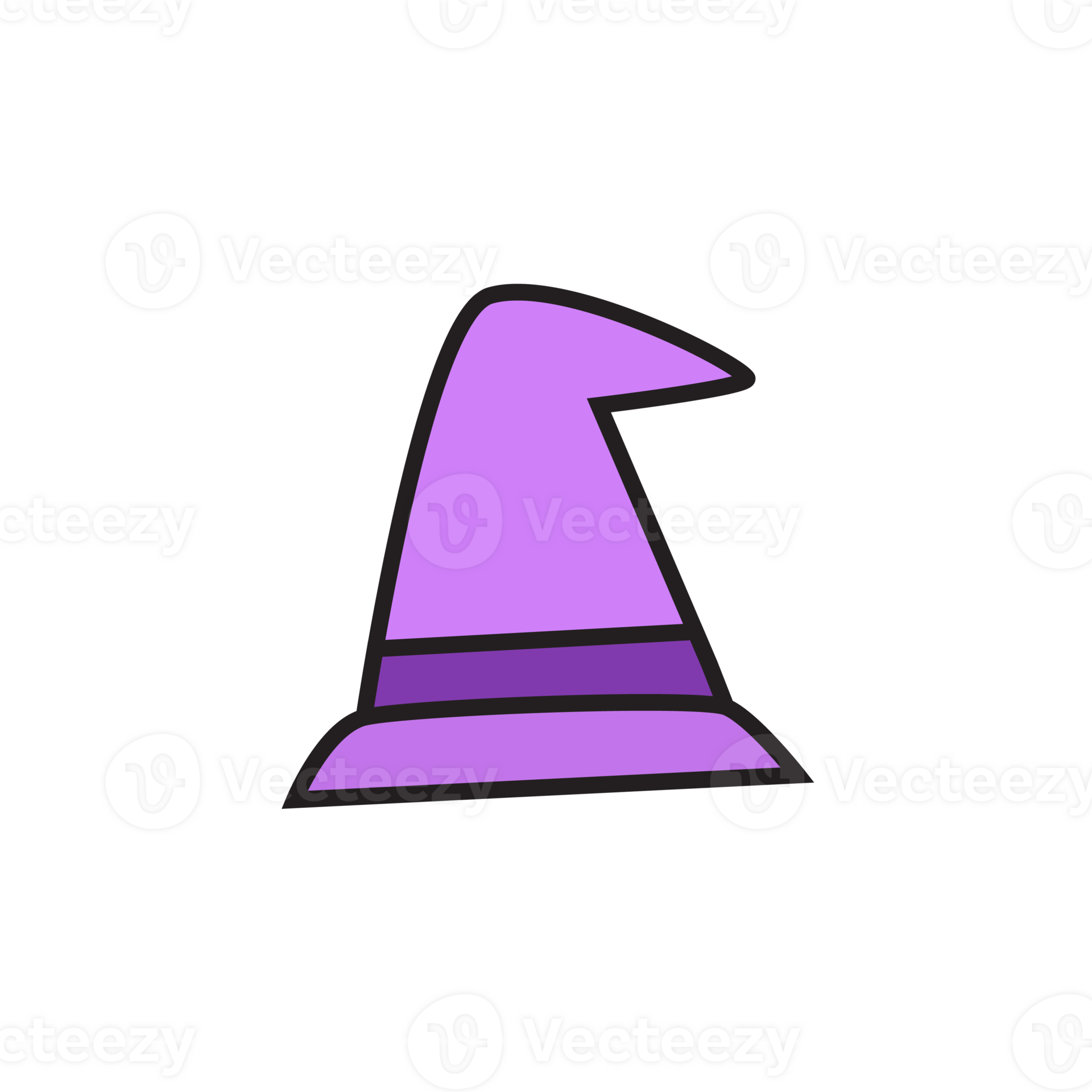 purple Witch hat cartoon element 26979655 PNG purple Witch hat cartoon element 26979655 PNG