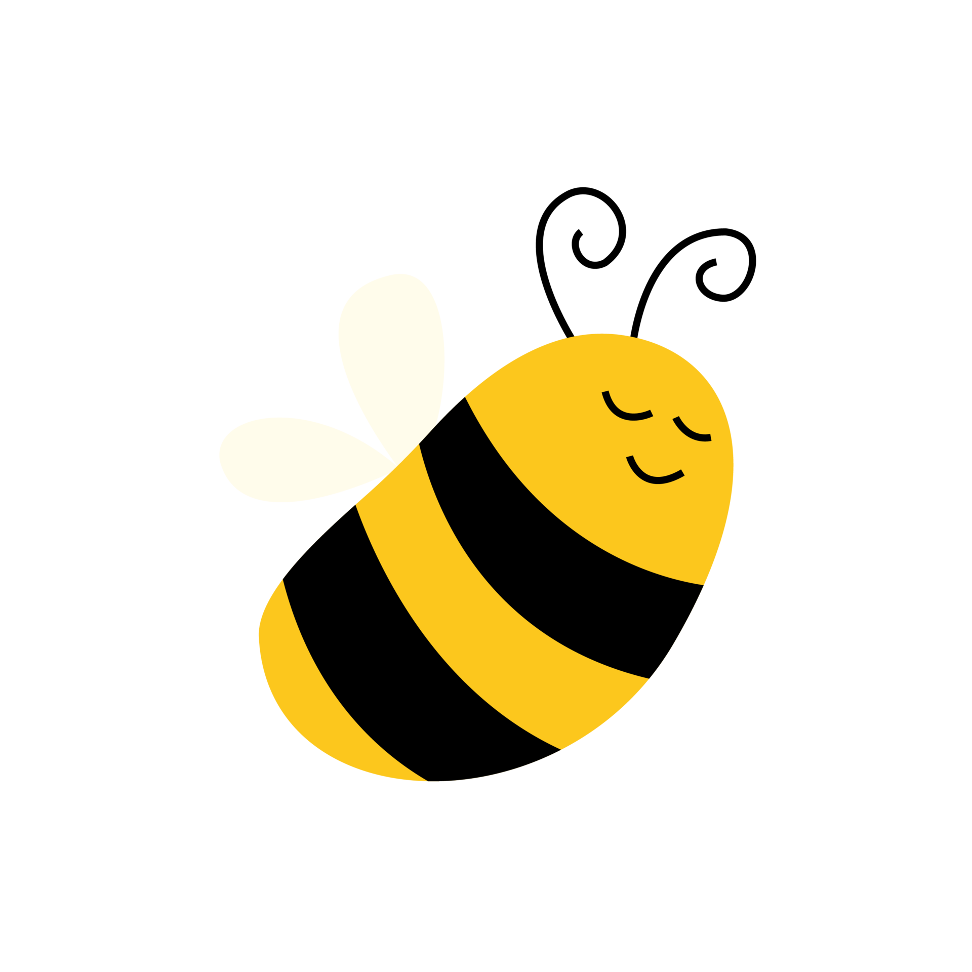 Cute Bee Cartoon 26979666 Png