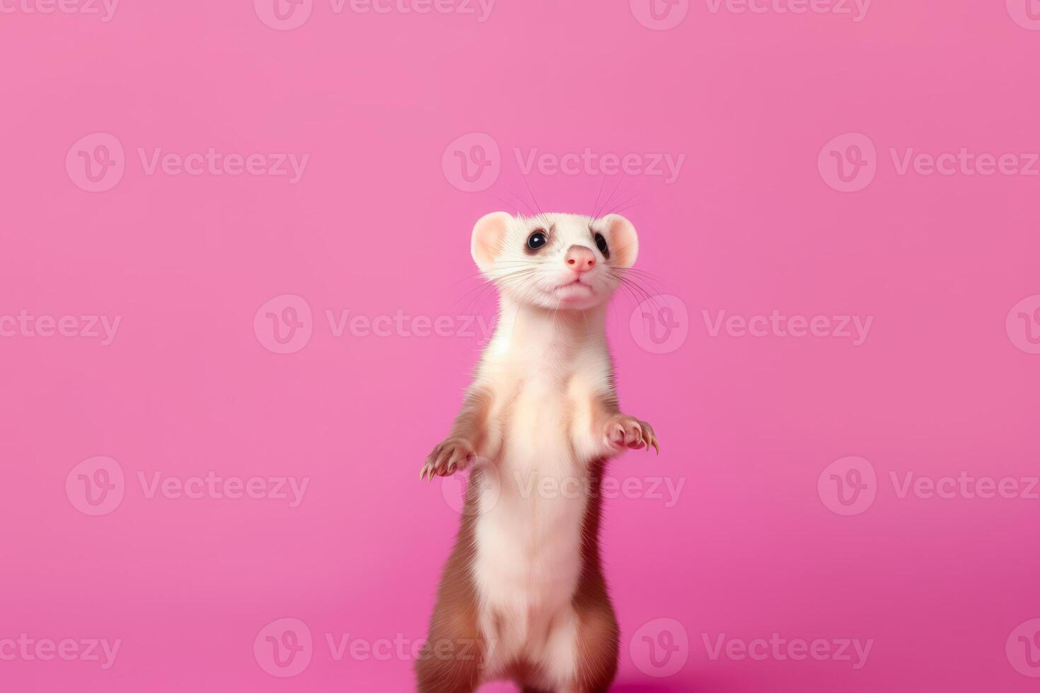 Very cute Ferret in nature, national geography, Wide life animals. AI ...