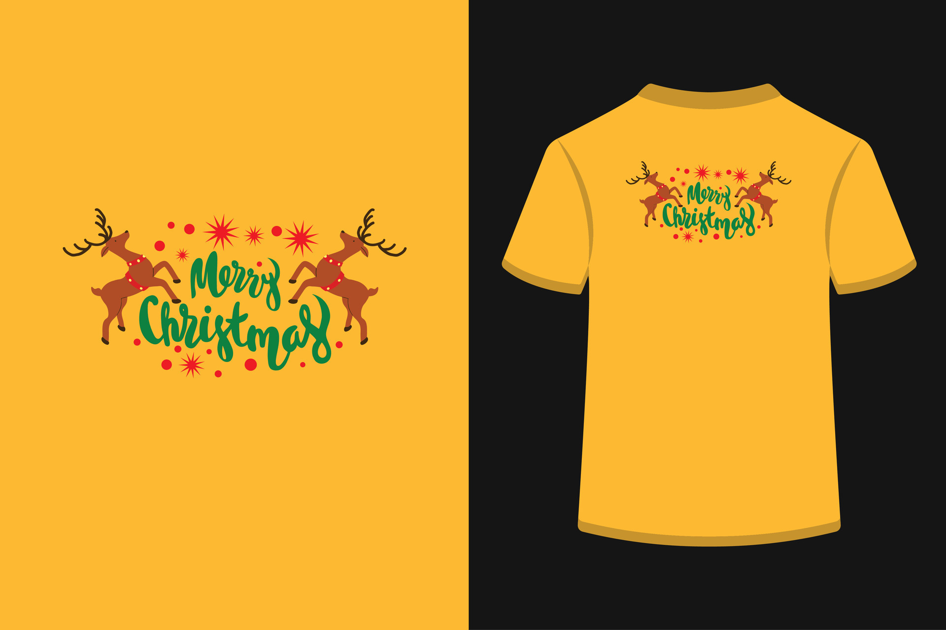 Merry Christmas Vector T Shirt Design 26992941 Vector Art At Vecteezy
