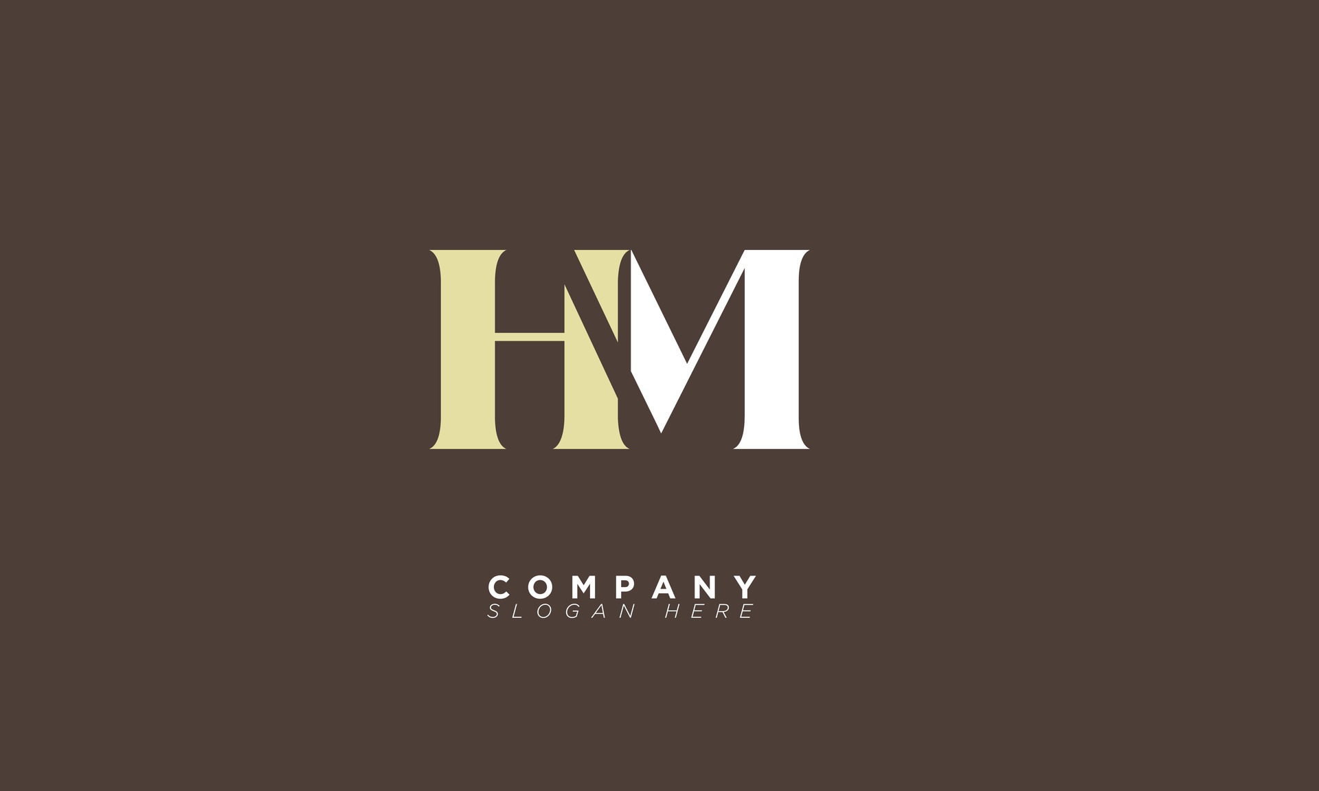 HM Alphabet letters Initials Monogram logo MH, H and M 26993763 Vector Art at Vecteezy