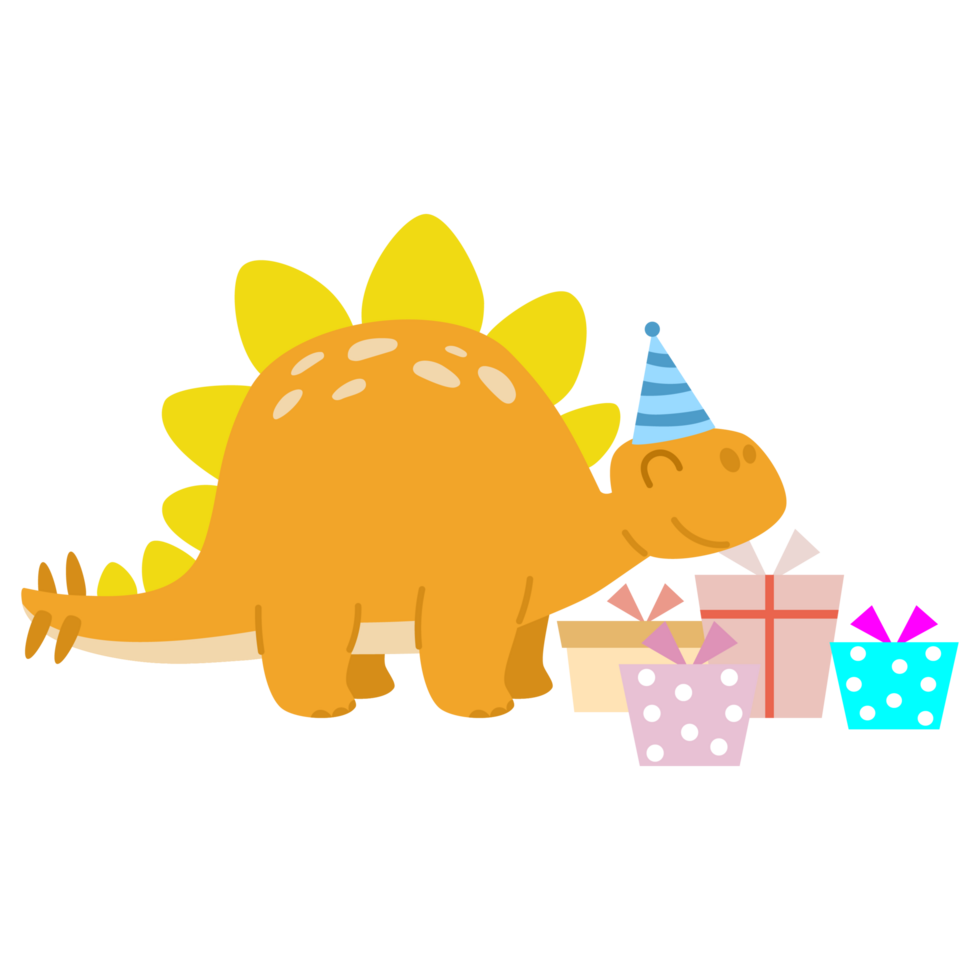 Dinosaur Birthday Clipart