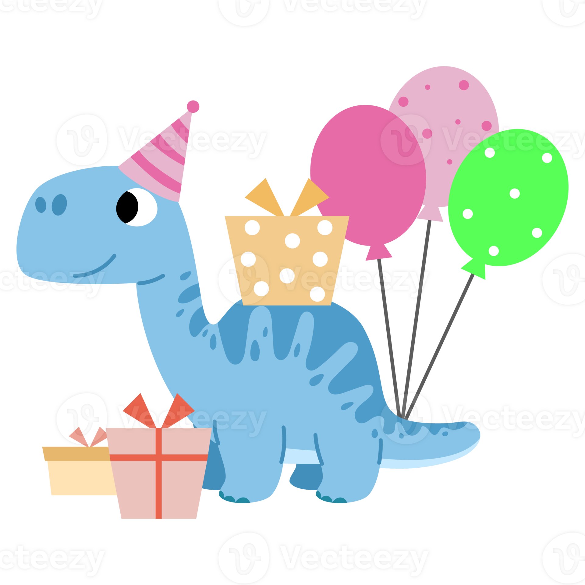 Dinosaur party Clipart. happy dino 26995227 PNG