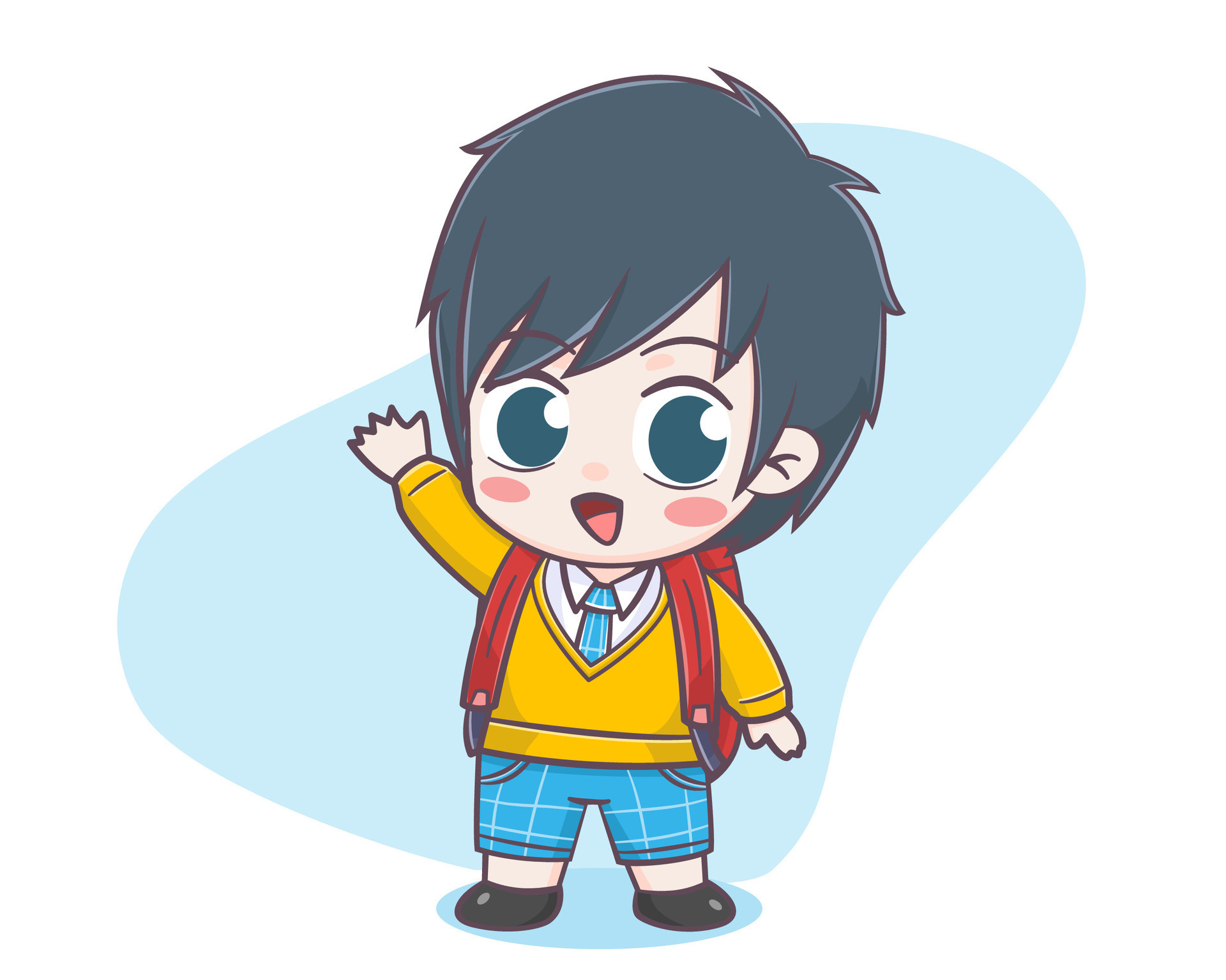 Cute student boy cartoon illustration 26995864 Vector Art at Vecteezy Cute student boy cartoon illustration 26995864 Vector Art at Vecteezy