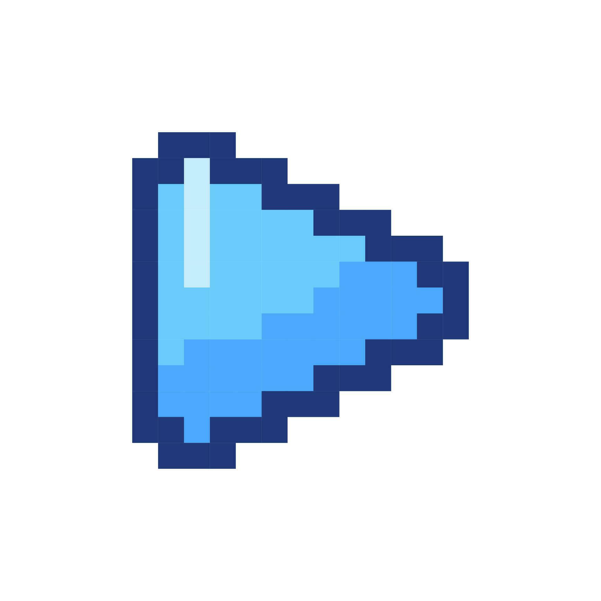 Play button pixelated RGB color ui icon. Music player bar. Play ...