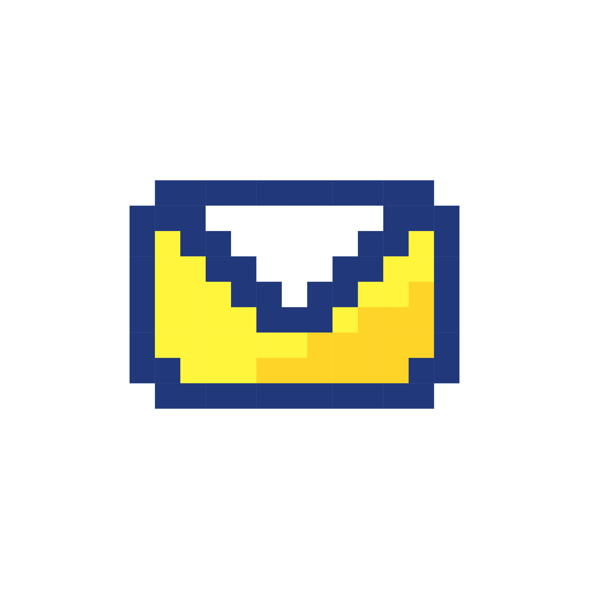 Unread message pixelated RGB color ui icon. Text messaging. Email notification. Simplistic ...