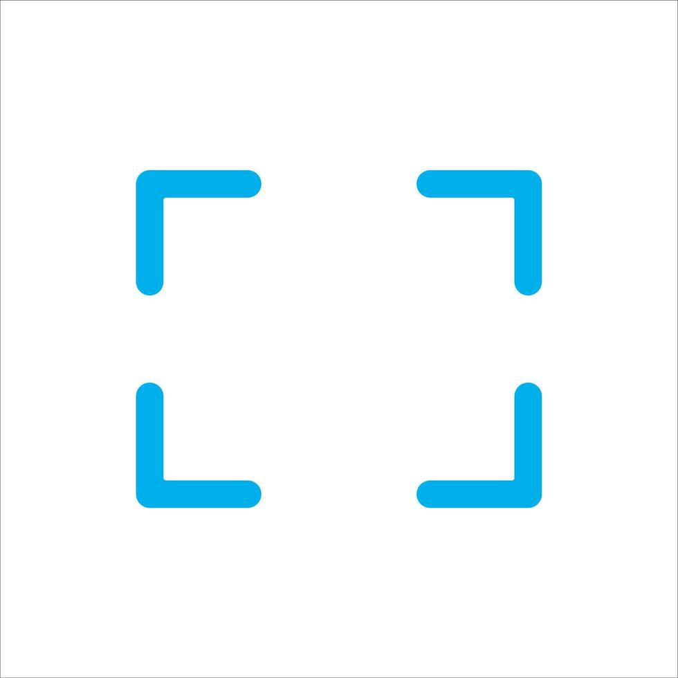 Full Screen Icon Maximize Icon Vector 26998476 Vector Art At Vecteezy