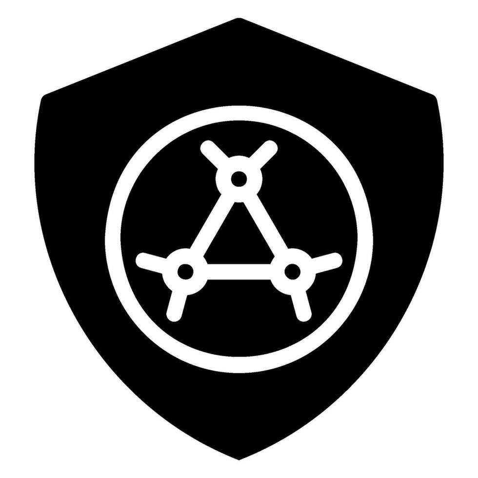 protection glyph icon 26999569 Vector Art at Vecteezy