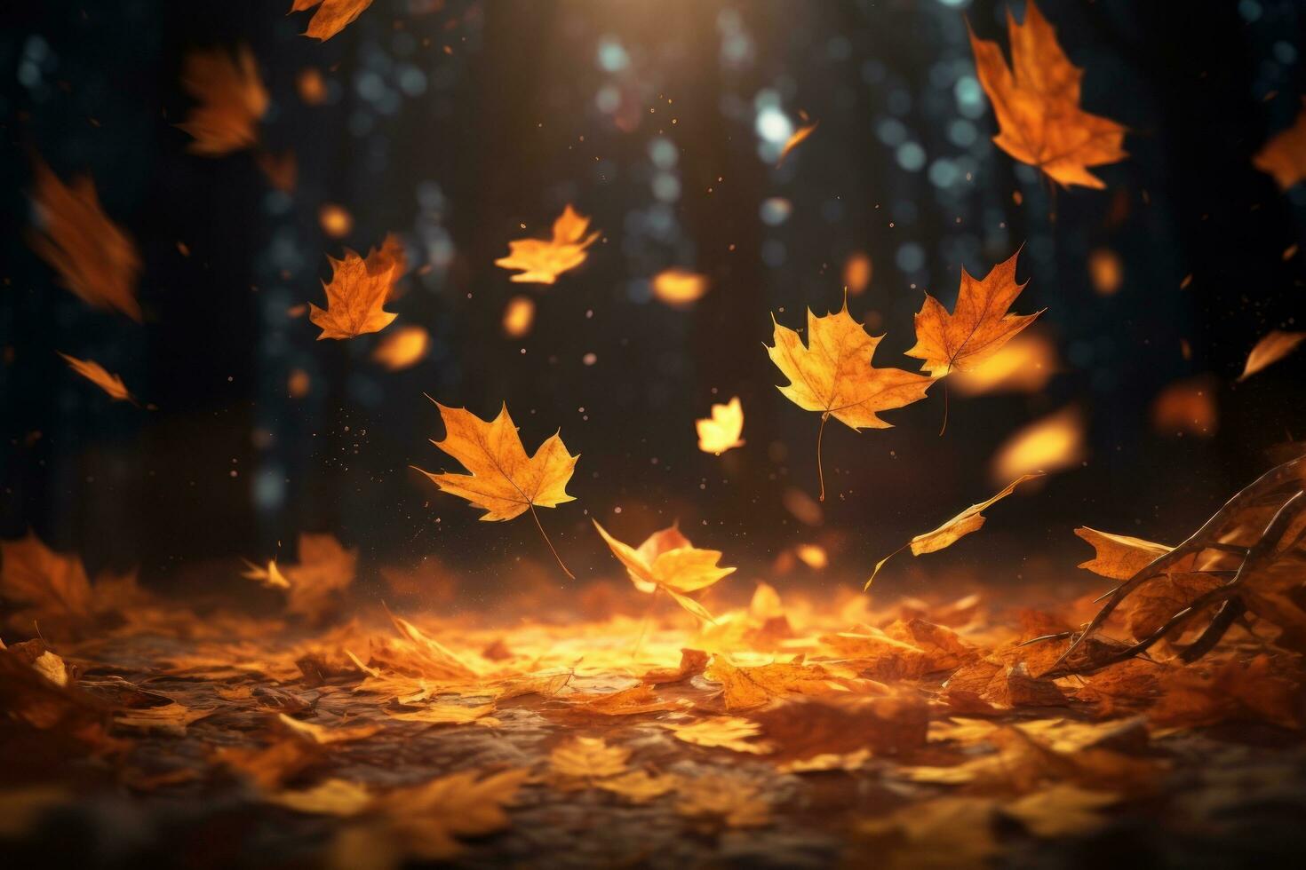 Autumn leaves background 27003961 Stock Photo at Vecteezy