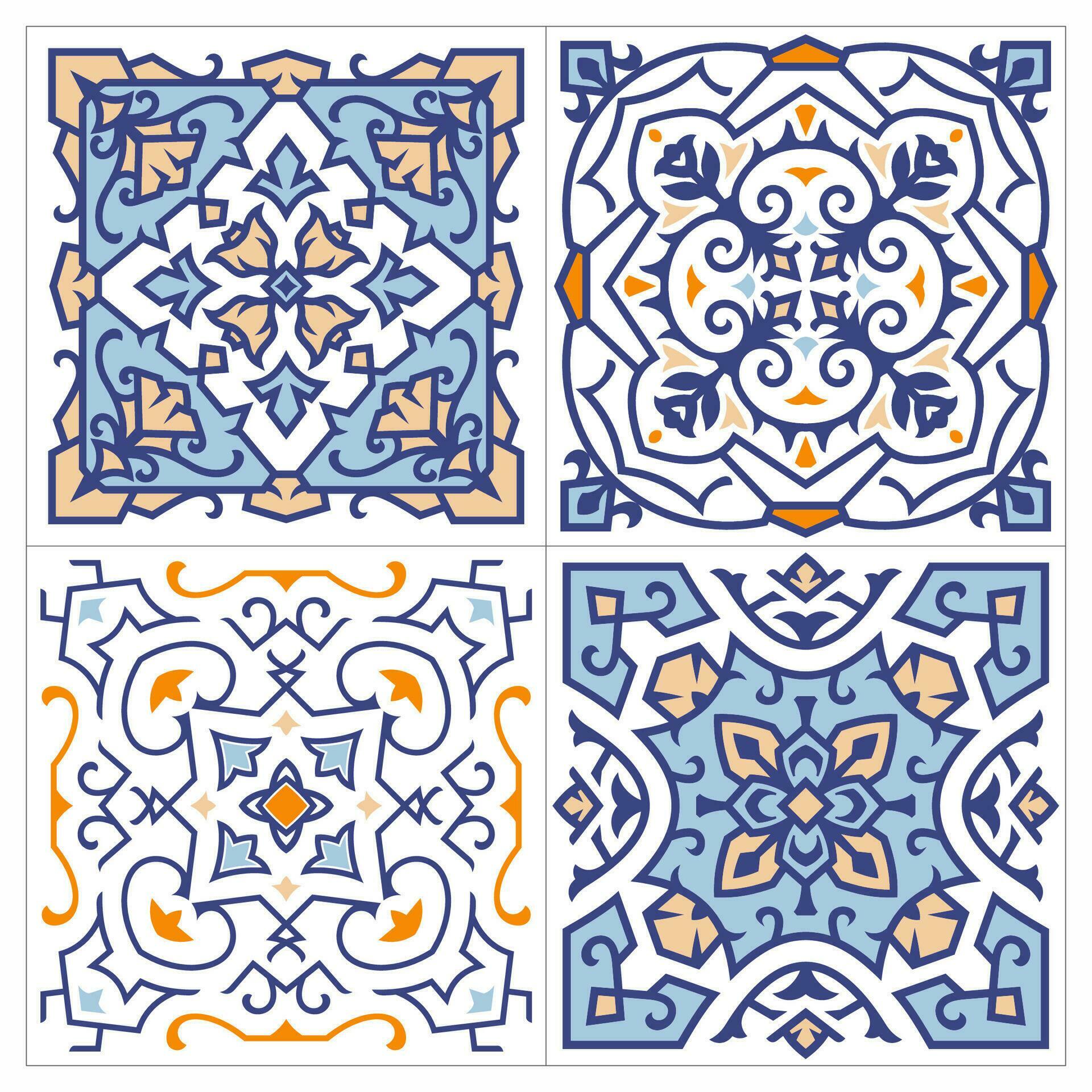 Vector ceramic tile pattern design 27009375 Vector Art at Vecteezy