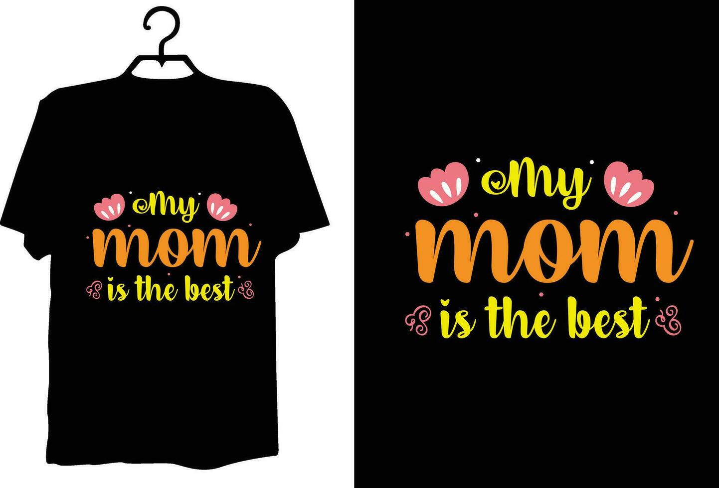 Mom T Shirt Design 27012291 Vector Art At Vecteezy