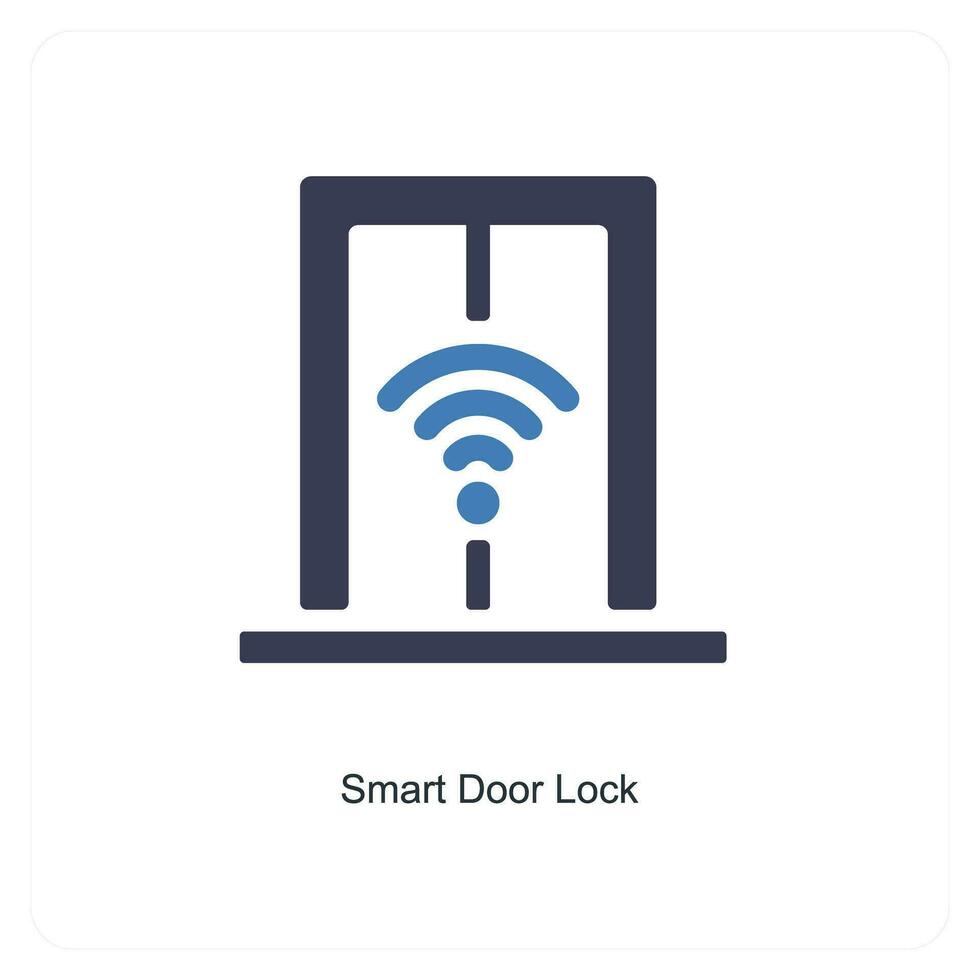 smart door lock icon concept 27013503 Vector Art at Vecteezy smart door lock icon concept 27013503 Vector Art at Vecteezy