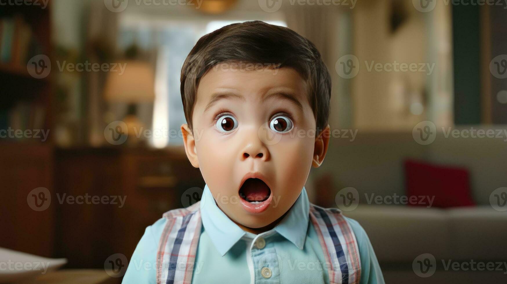 Surprised Little Boy