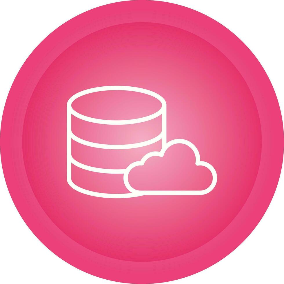 Cloud Database Vector Icon 27033954 Vector Art at Vecteezy