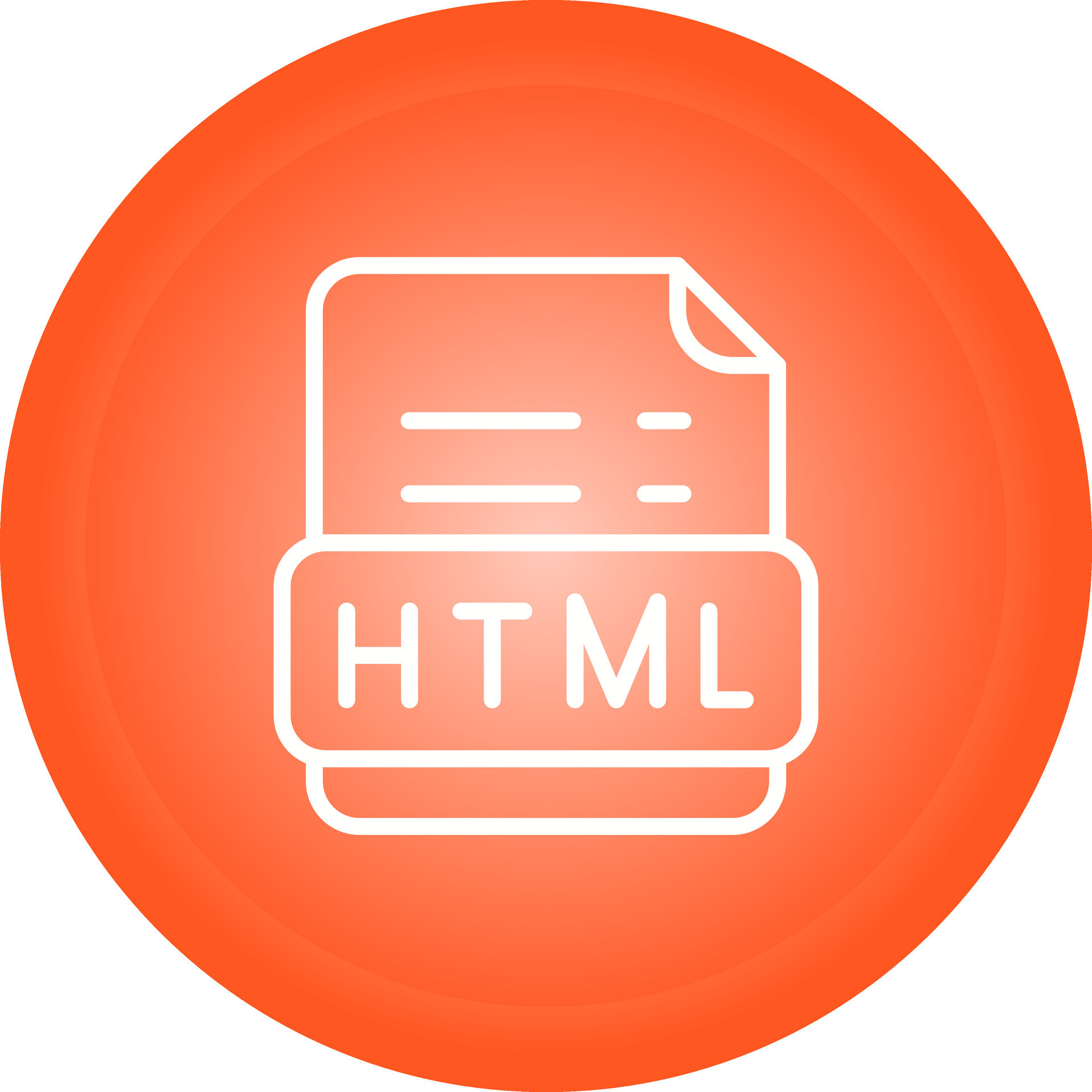 Html Vector Icon 27035033 Vector Art at Vecteezy