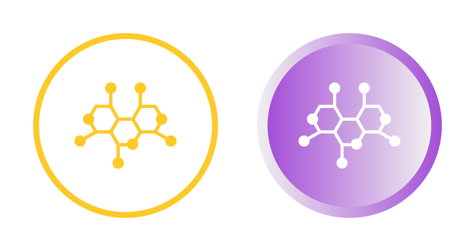 Molecule Structure Vector Icon 27052071 Vector Art At Vecteezy