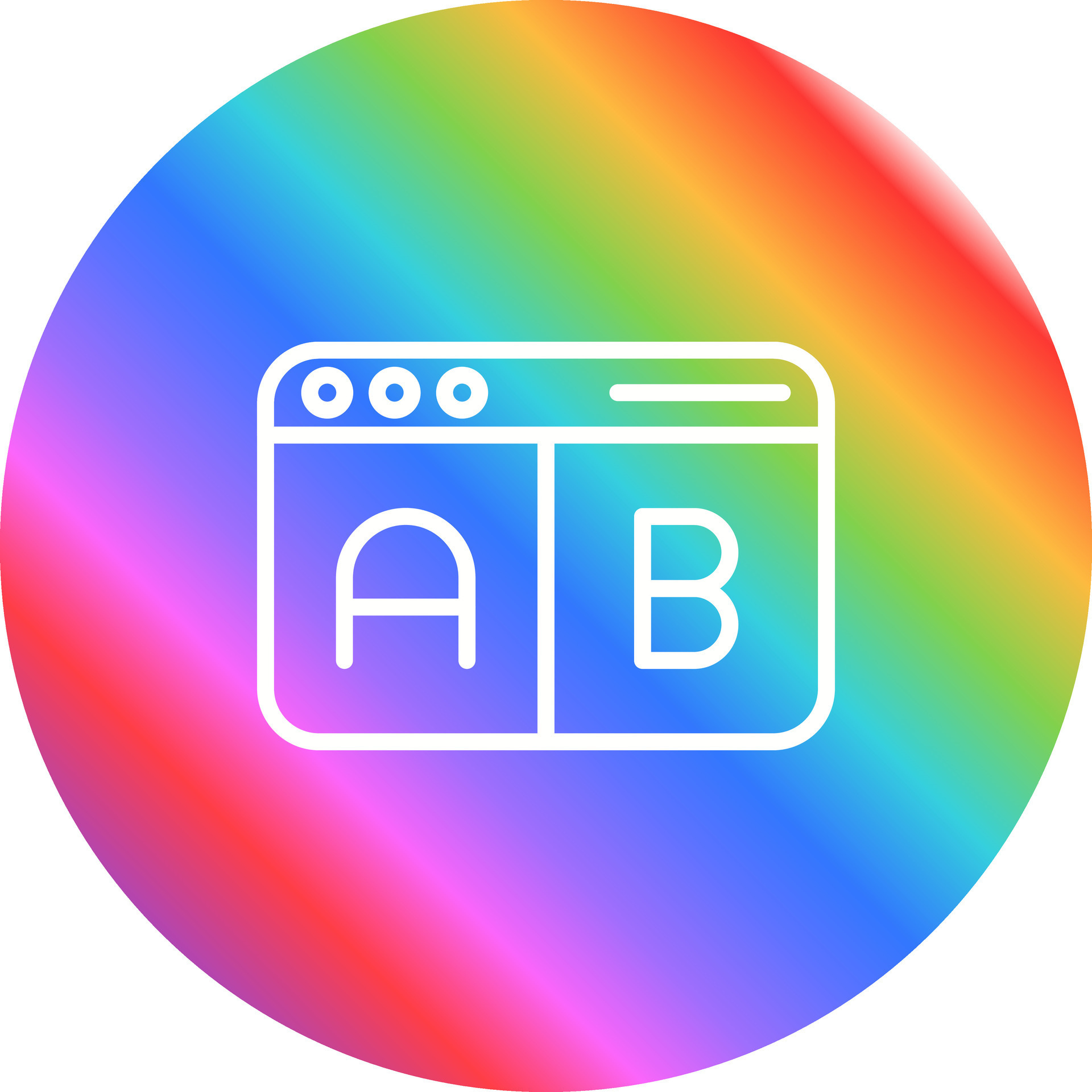 Multivariate Testing Vector Icon 27079093 Vector Art at Vecteezy