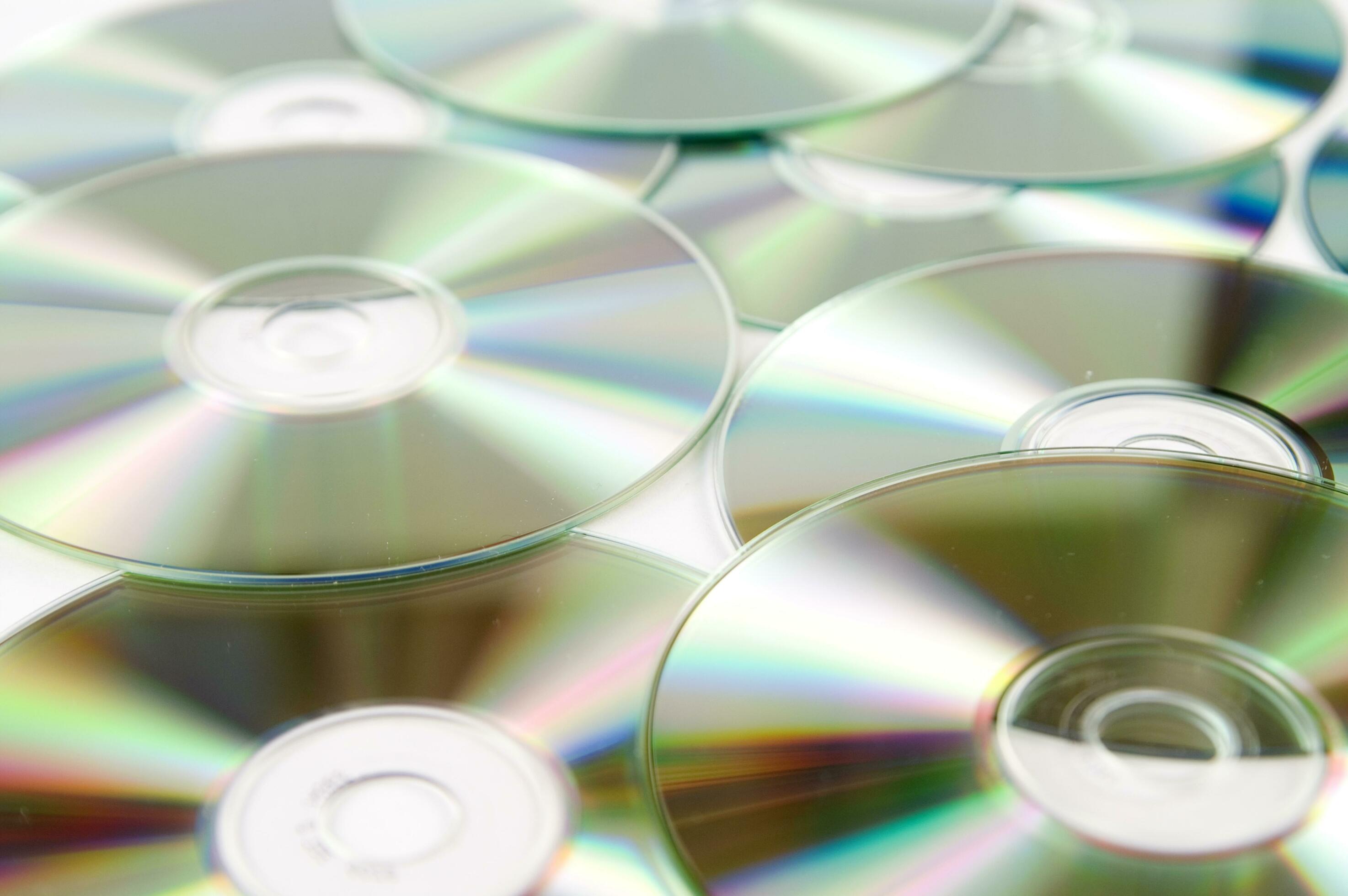 many cd's are arranged in a circle 27092039 Stock Photo at Vecteezy