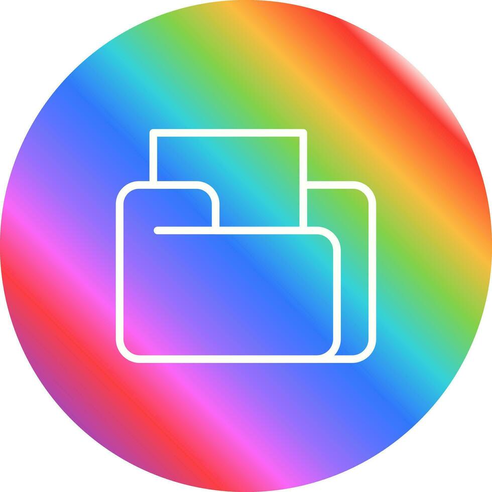 File Folder Vector Icon 27098552 Vector Art at Vecteezy