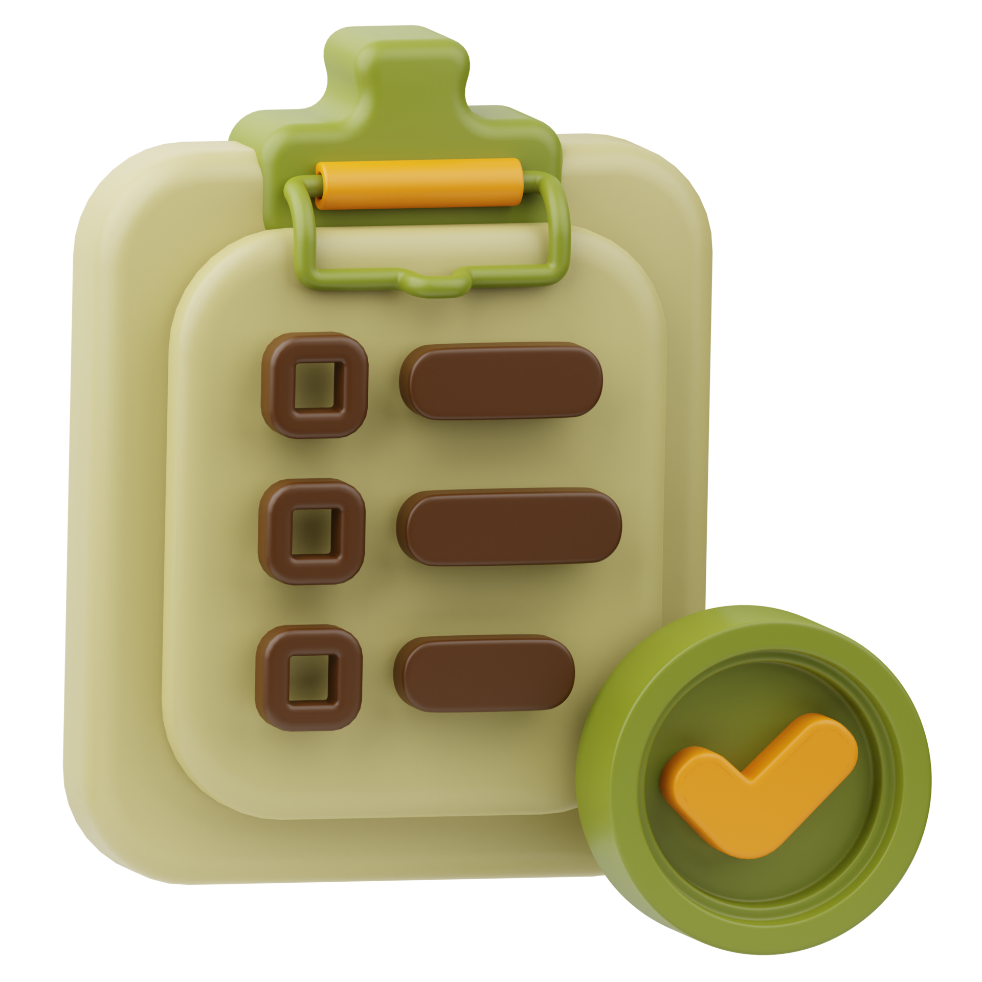 Shopping List market 3D Illustration 27113246 PNG