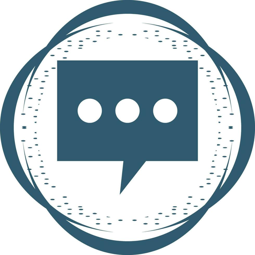 Single Message Bubble Vector Icon 27115472 Vector Art at Vecteezy