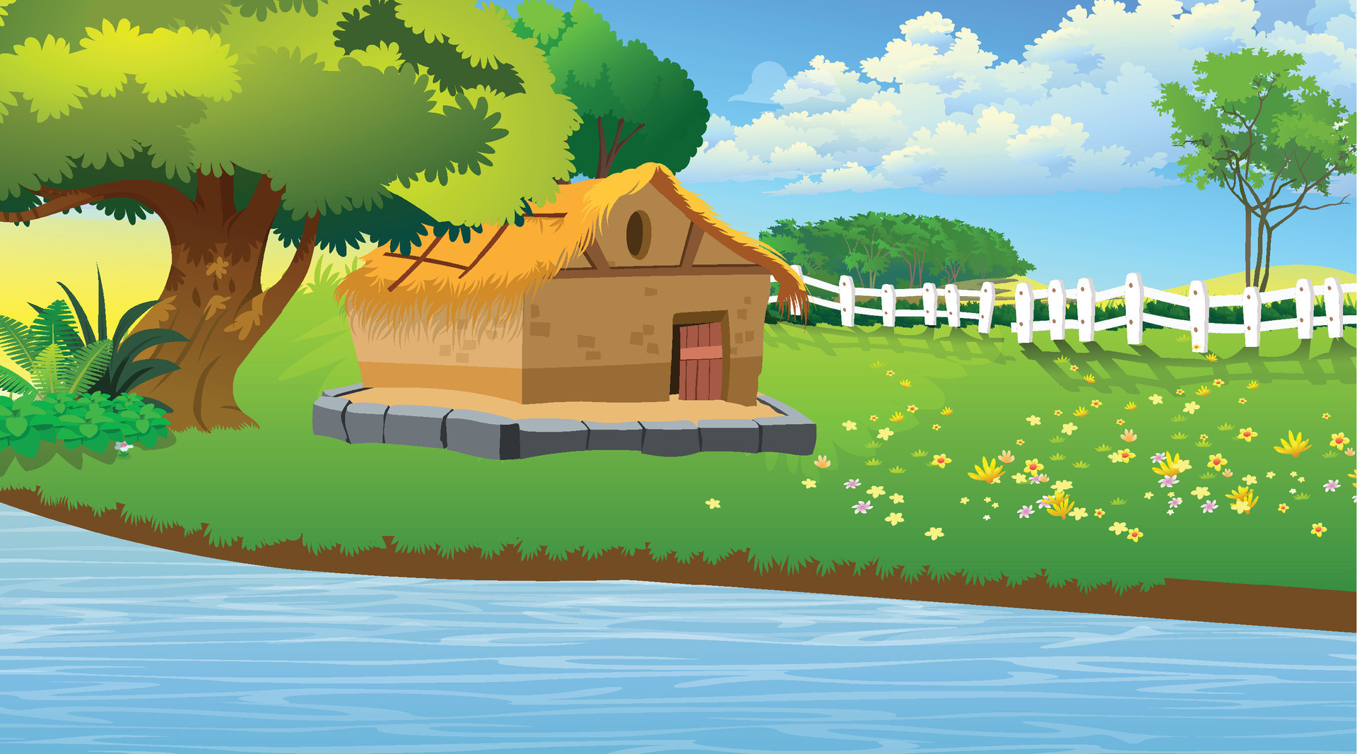 Blank meadow landscape scene with many trees 27117825 Vector Art at ... Blank meadow landscape scene with many trees 27117825 Vector Art at ...