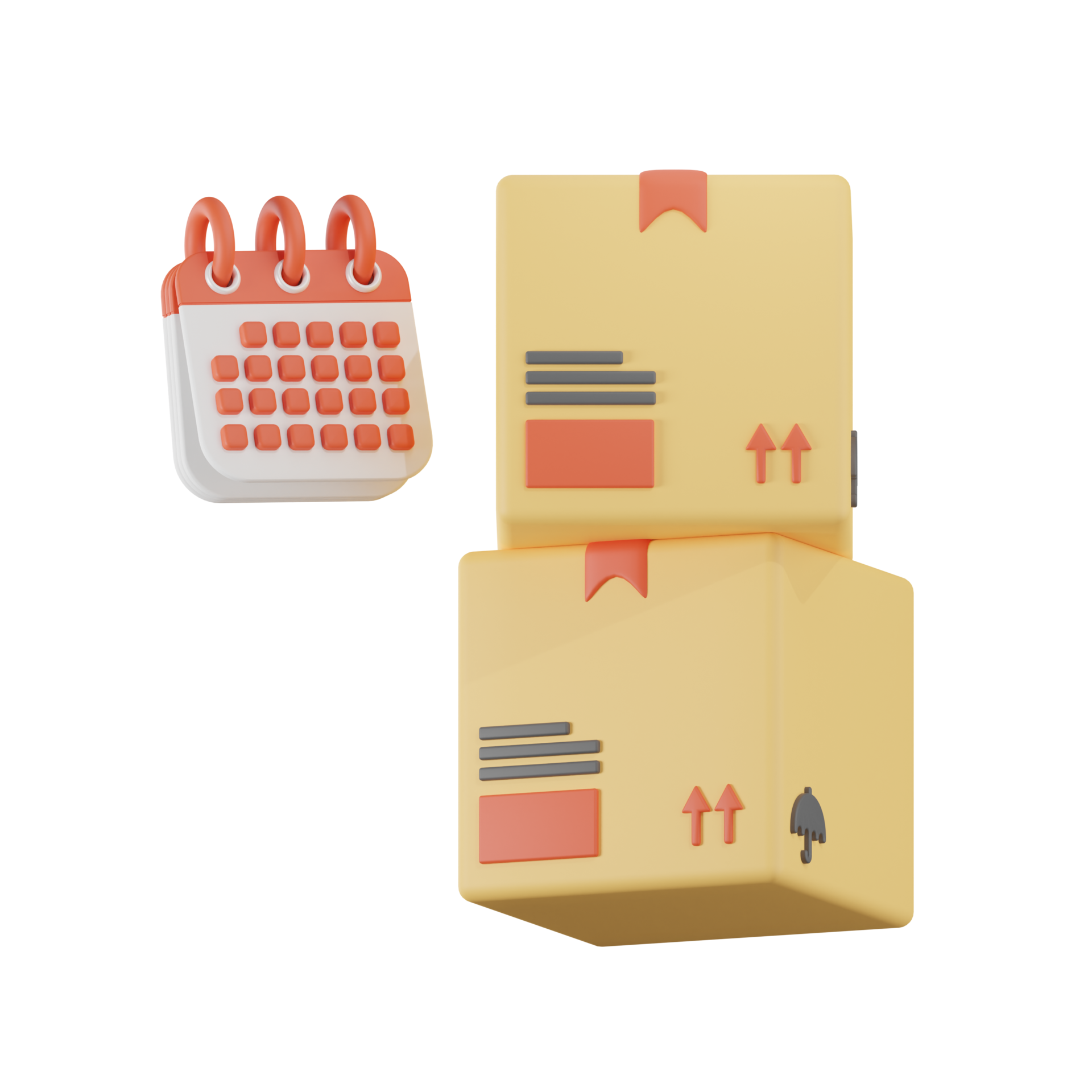 Delivery Schedule Delivey Package 3D Illustrations 27118757 PNG delivery-schedule-delivey-package-3d-illustrations-27118757-png