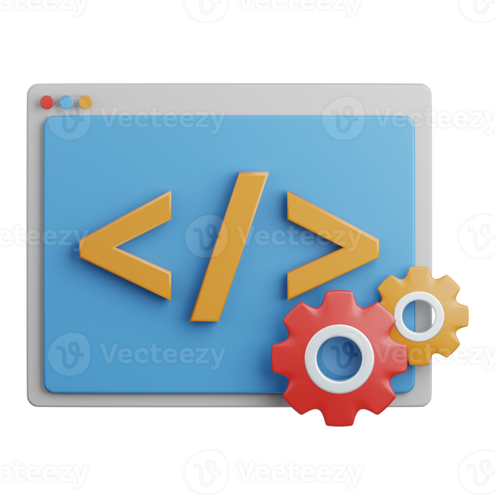 3d Rendering Coding Isolated Useful For Technology Programming Development Coding Software