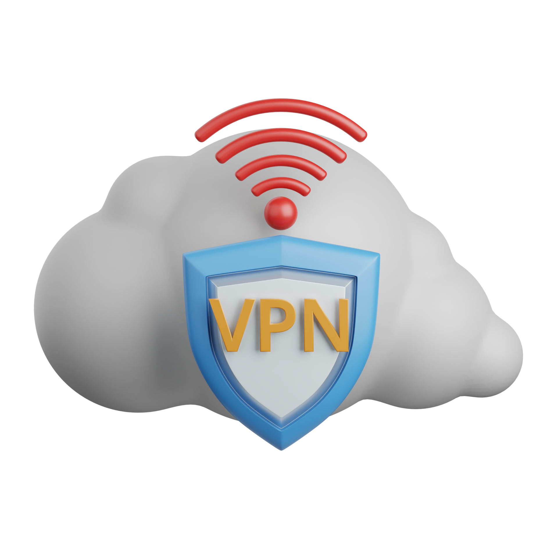 3d Rendering Vpn Isolated Useful For Technology Programming Development Coding Software App