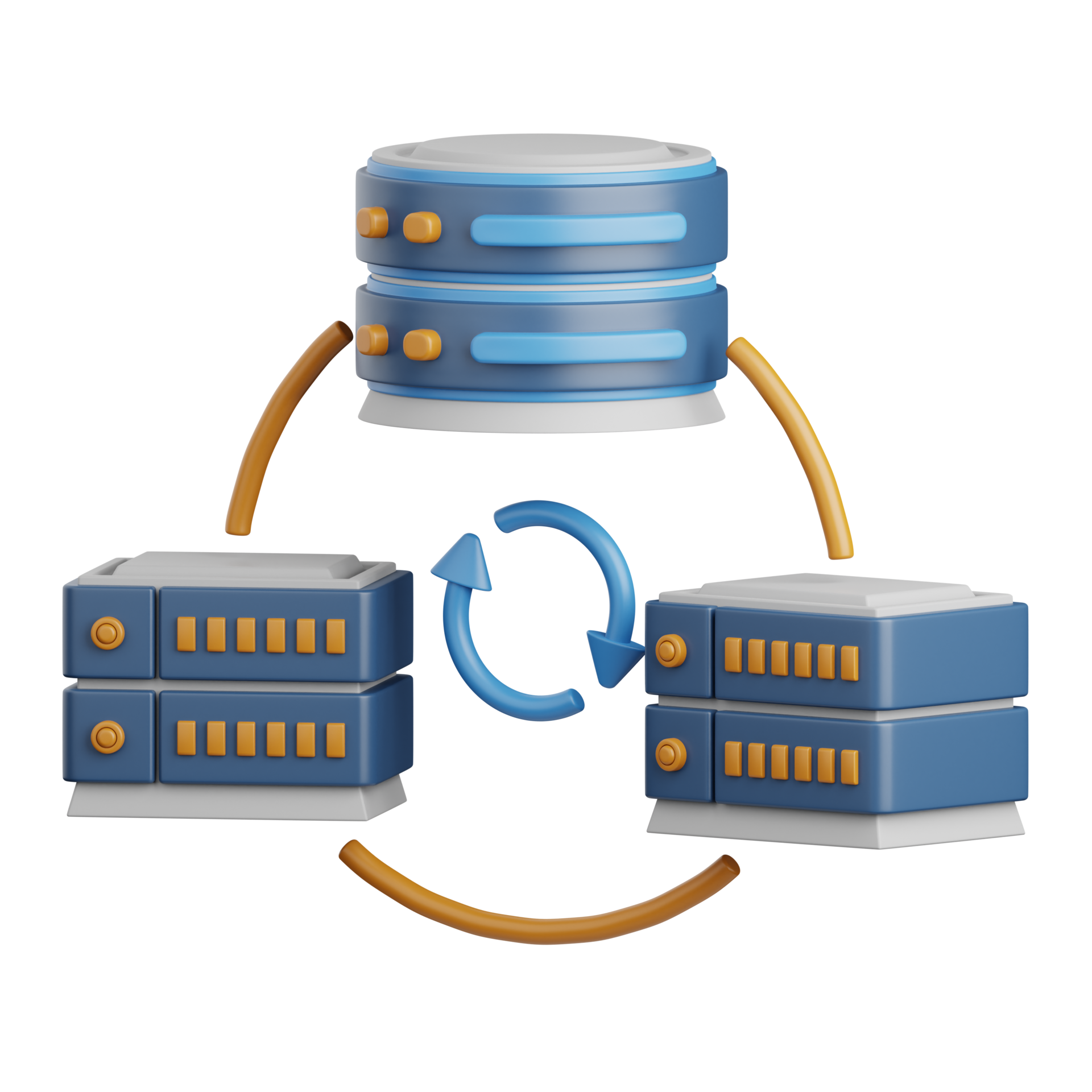3d Rendering Network Server Isolated Useful For Cloud Network Computing Technology Database 4405