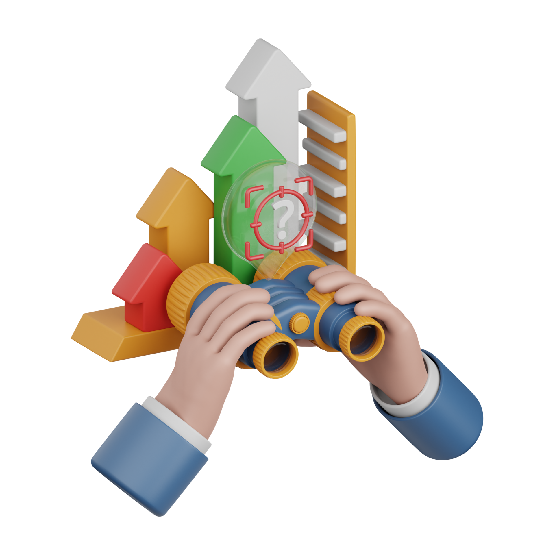 3d Rendering Forecast Analytics Isolated Useful For Business Analytics Money And Finance