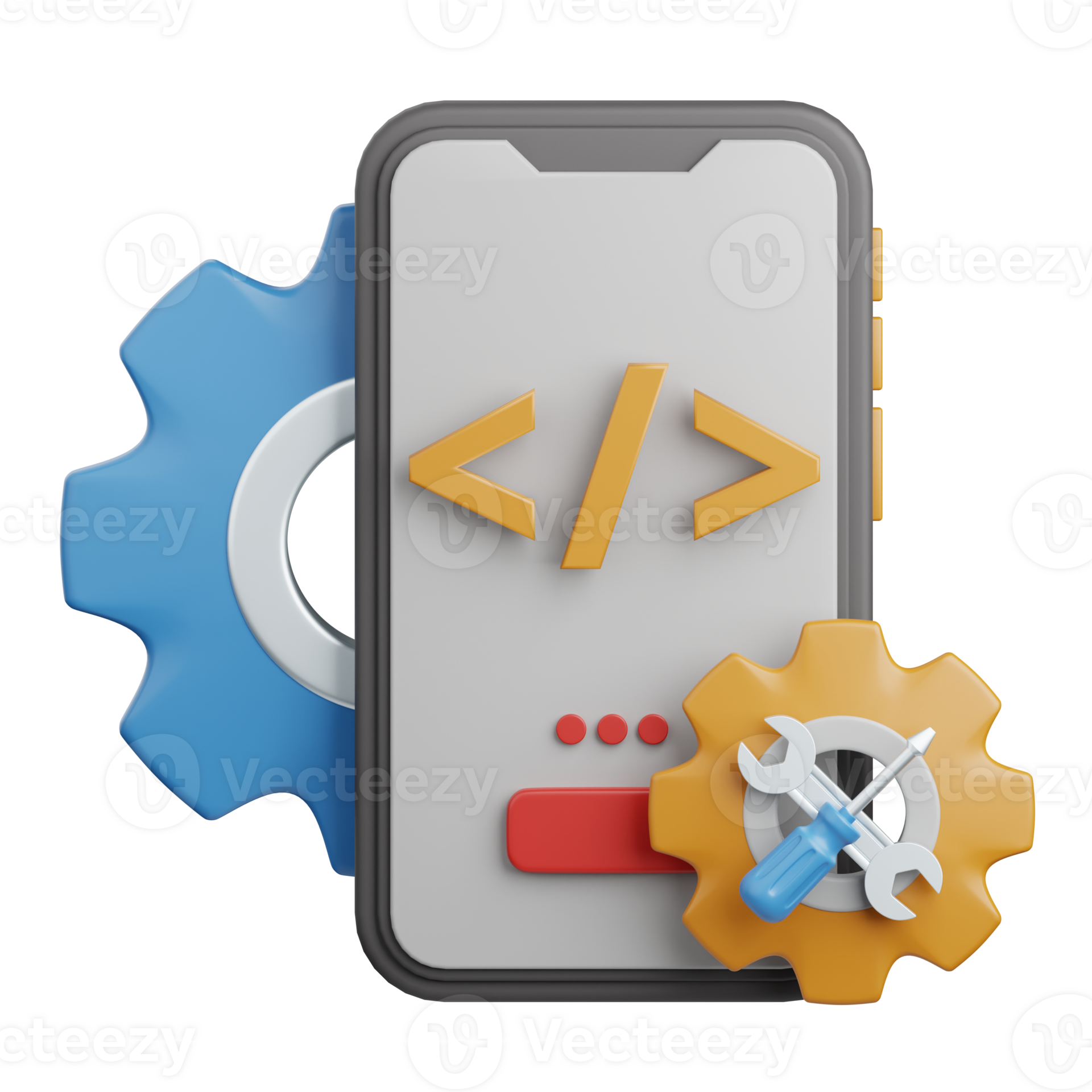 3d Rendering App Development Isolated Useful For Technology Programming Development Coding