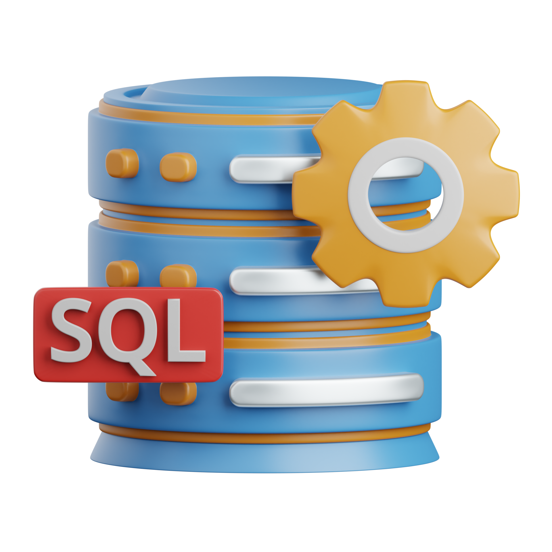 3d Rendering Sql Isolated Useful For Technology Programming Development Coding Software App